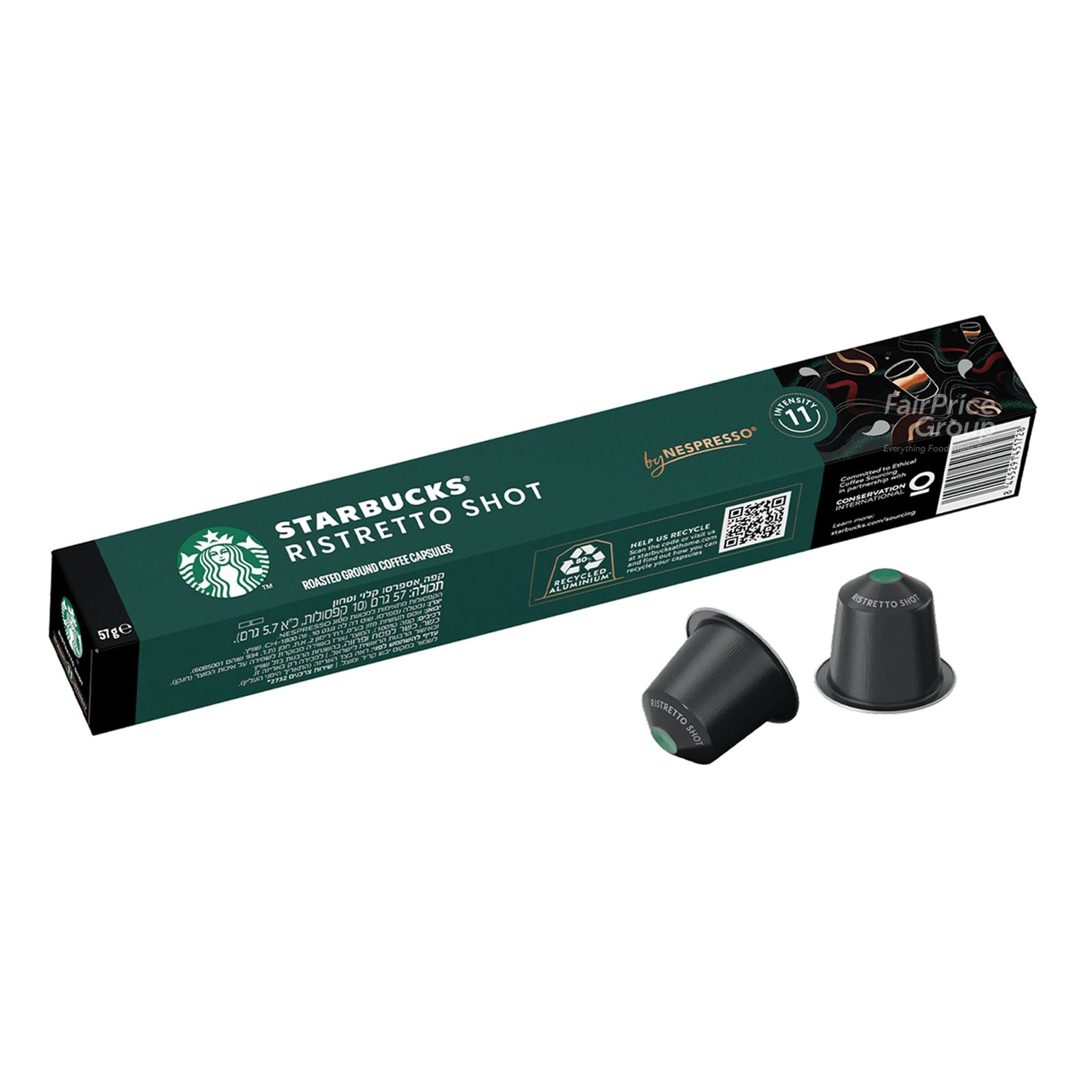 Starbucks Nespresso Coffee Capsules - Espresso Ristretto | NTUC FairPrice