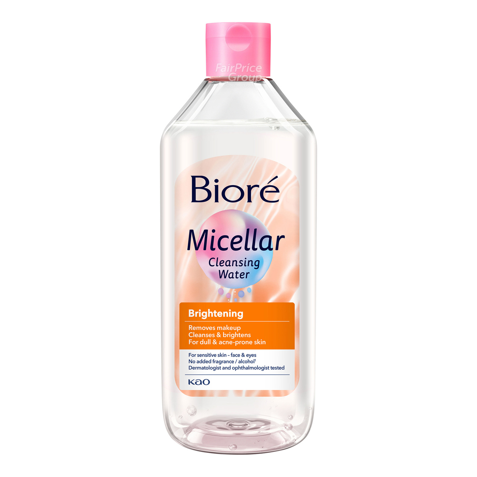 Biore Micellar Cleansing Water - Brightening | NTUC FairPrice