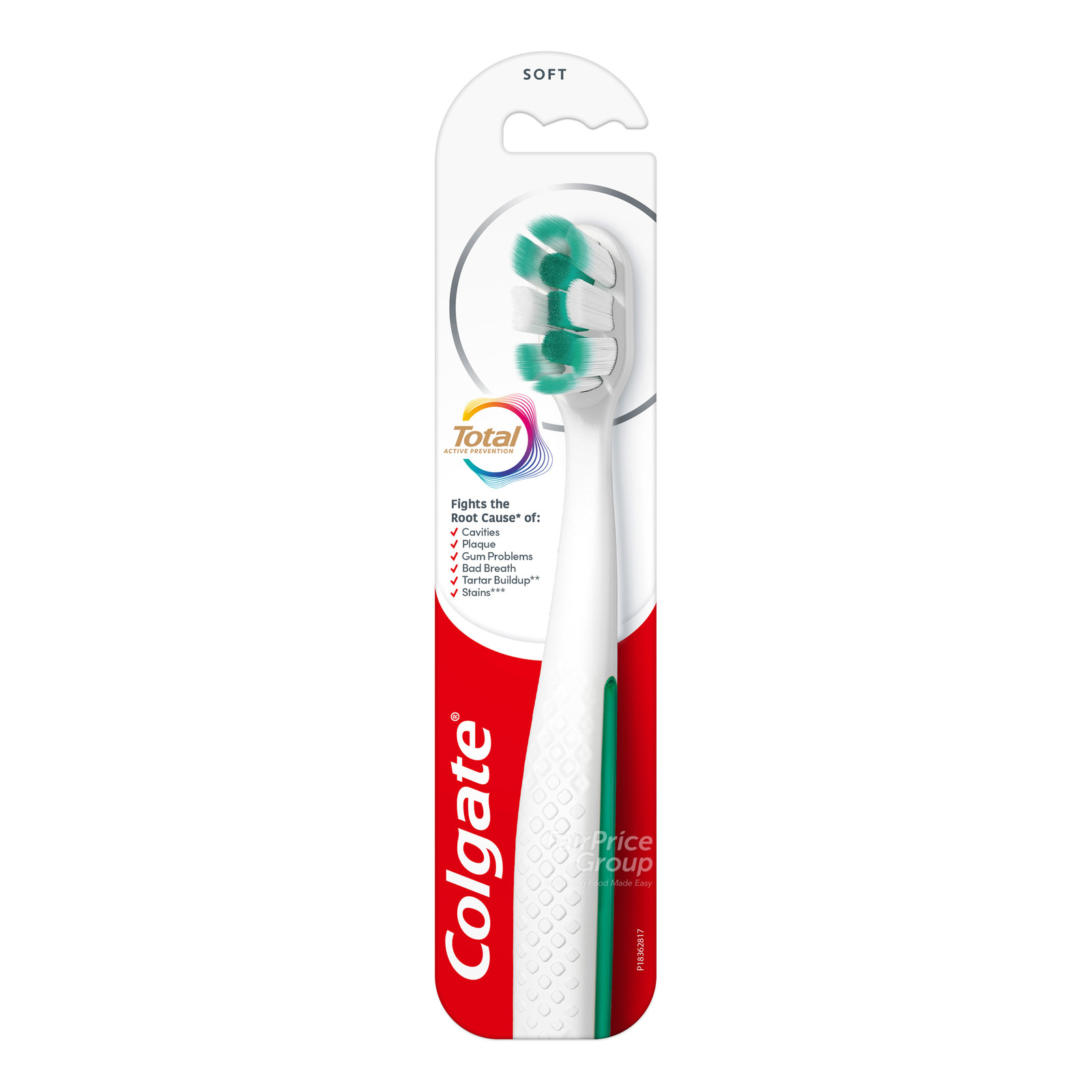 Colgate Total Toothbrush - Foaming Clean (Soft) | NTUC FairPrice