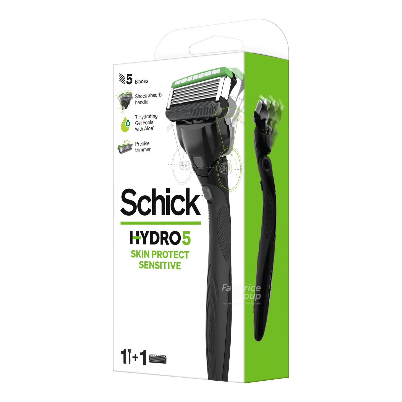 Schick Razor Kit - Hydro 5 Skin Protect Sensitive | NTUC FairPrice