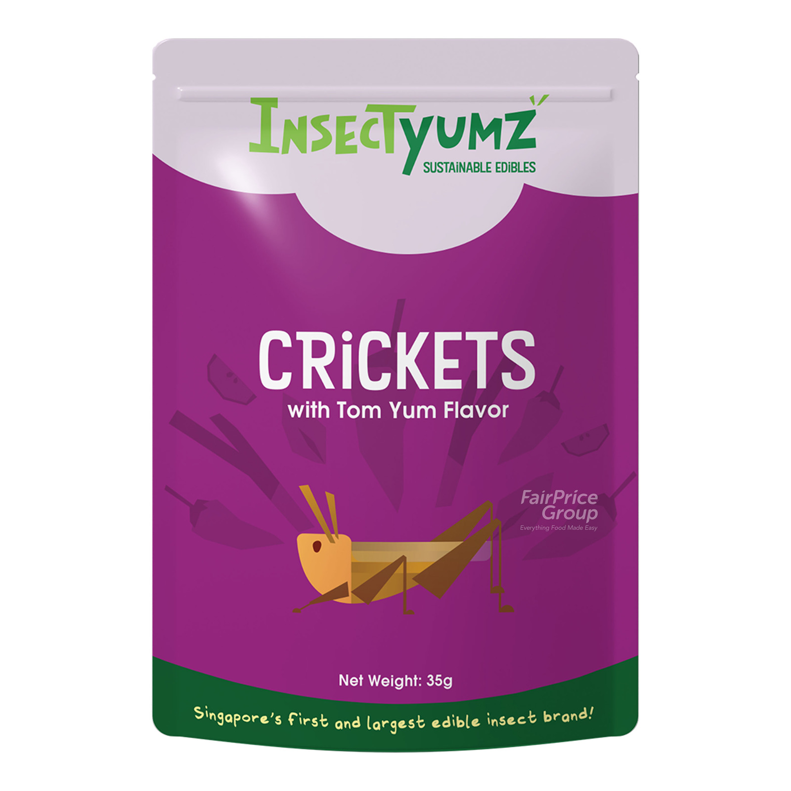 Insectyumz Tom Yum Crickets | NTUC FairPrice