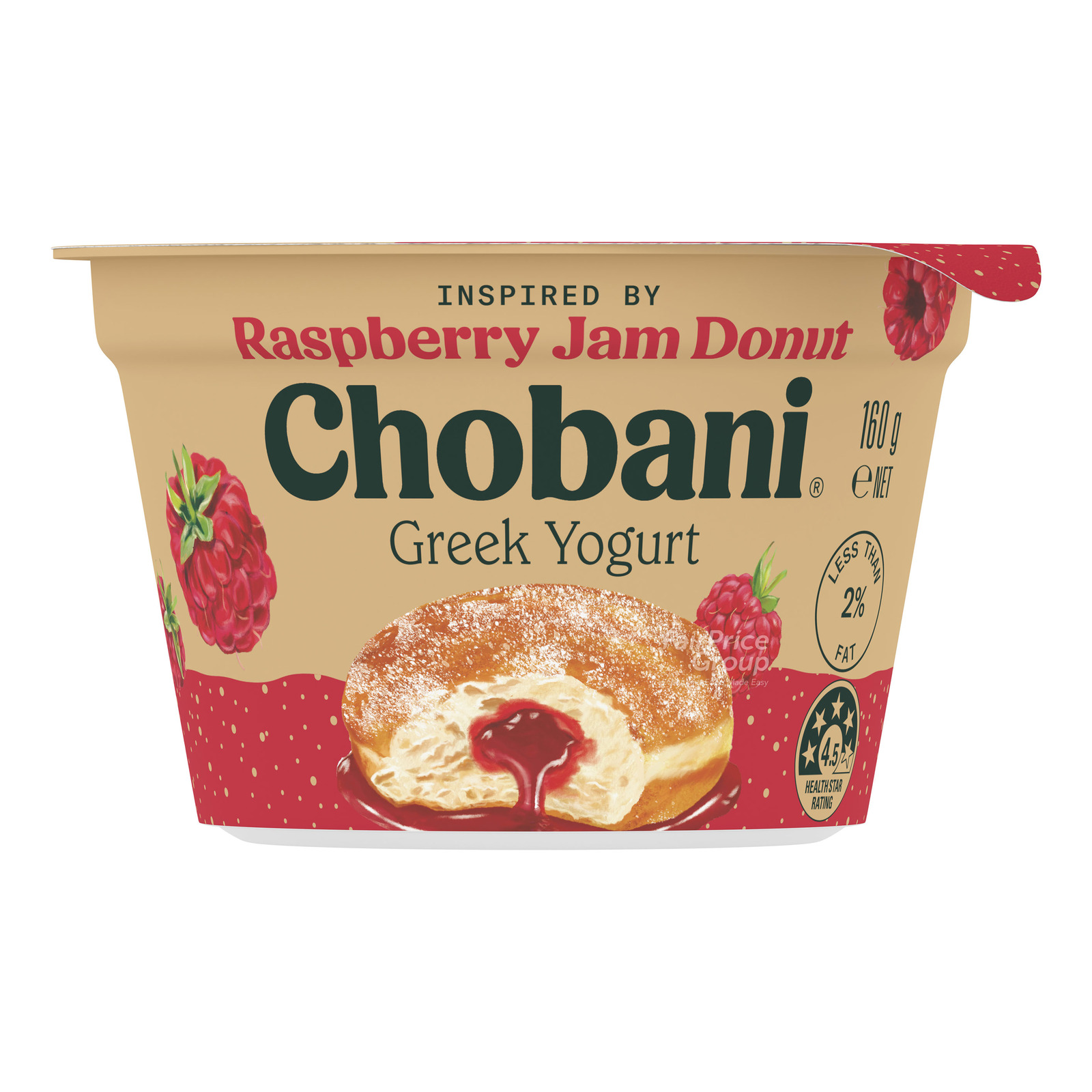 Chobani Greek Yogurt - Raspberry Jam Donut | NTUC FairPrice