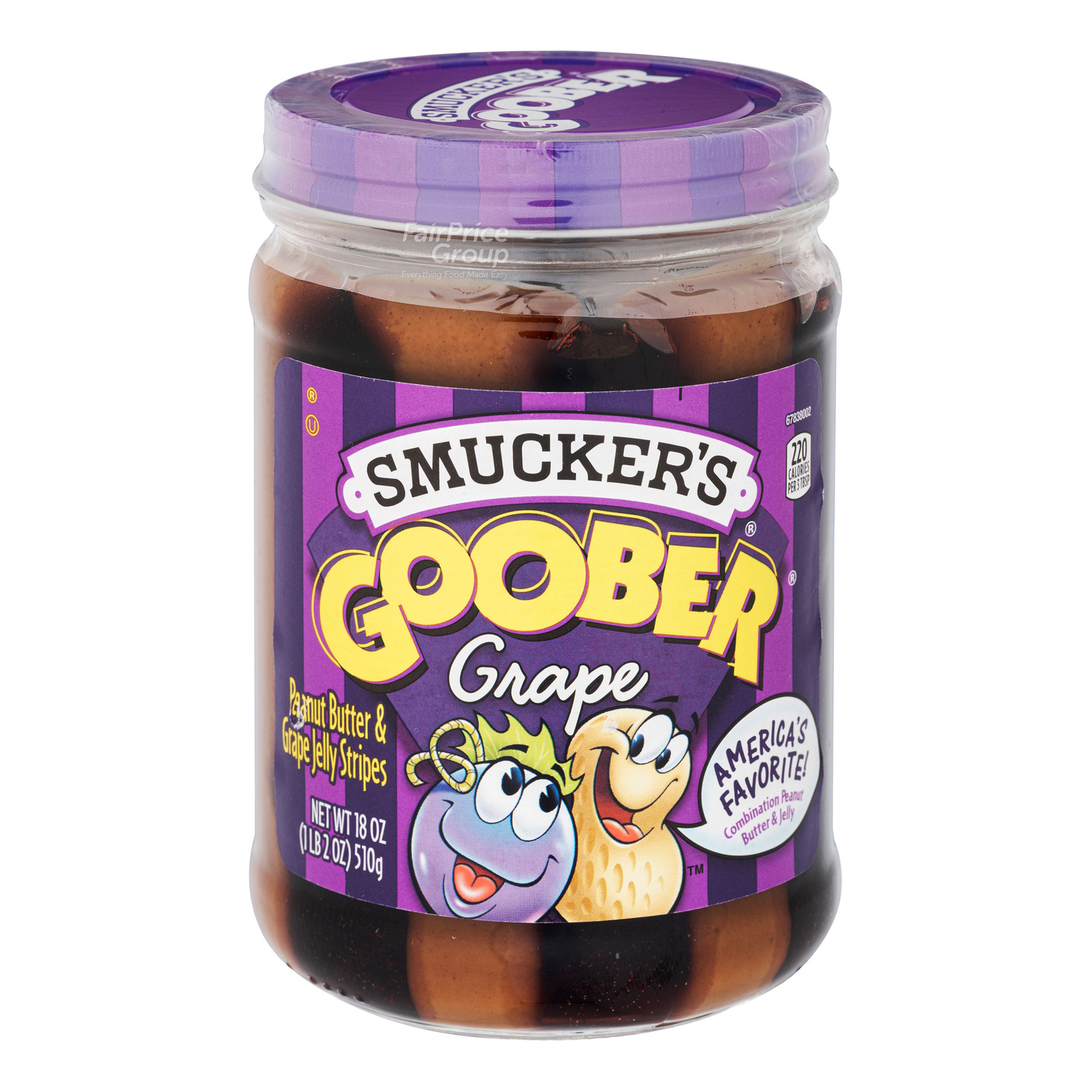 Smuckers Goober Grape Peanut Butter | NTUC FairPrice