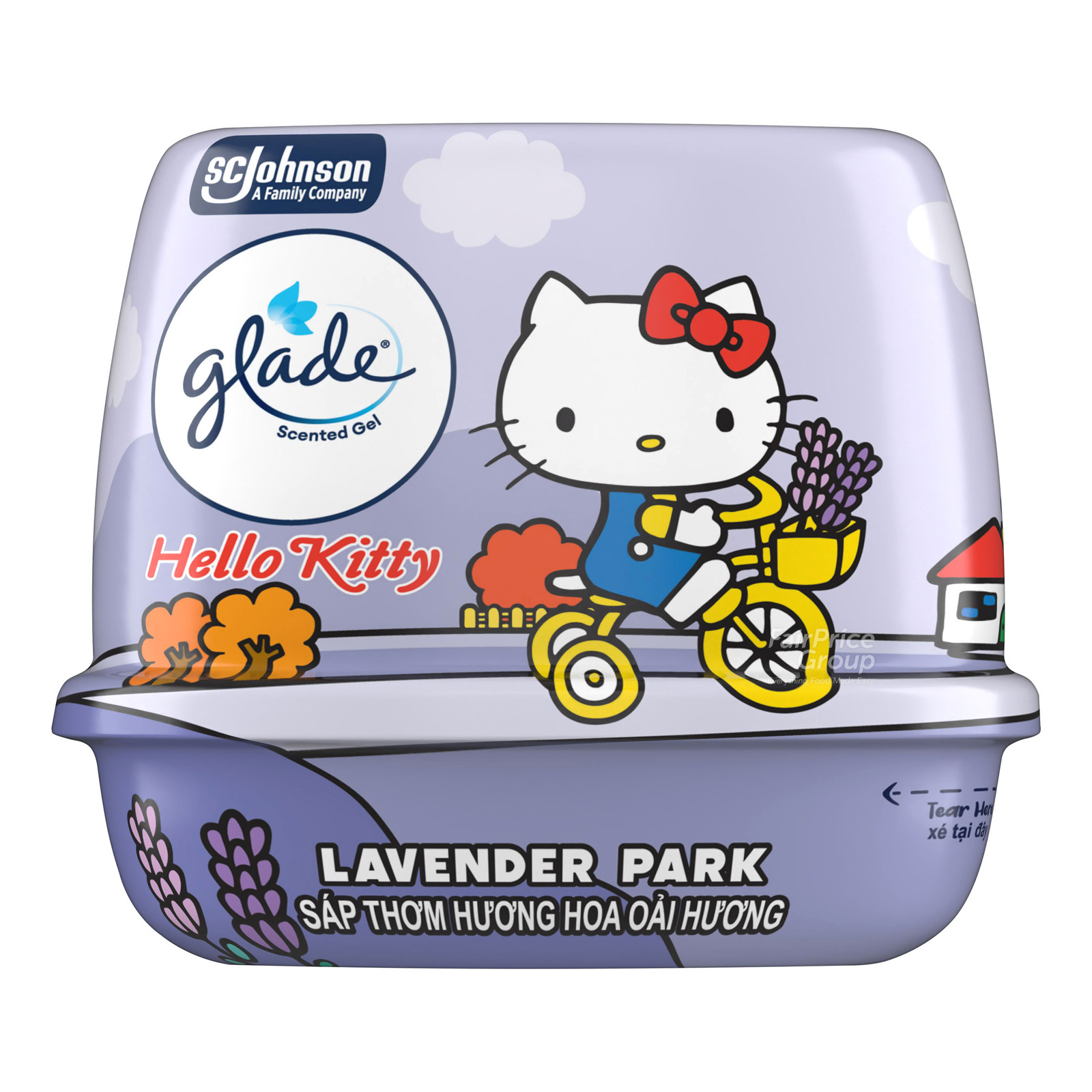 Glade Scented Gel Hello Kitty - Lavender | NTUC FairPrice