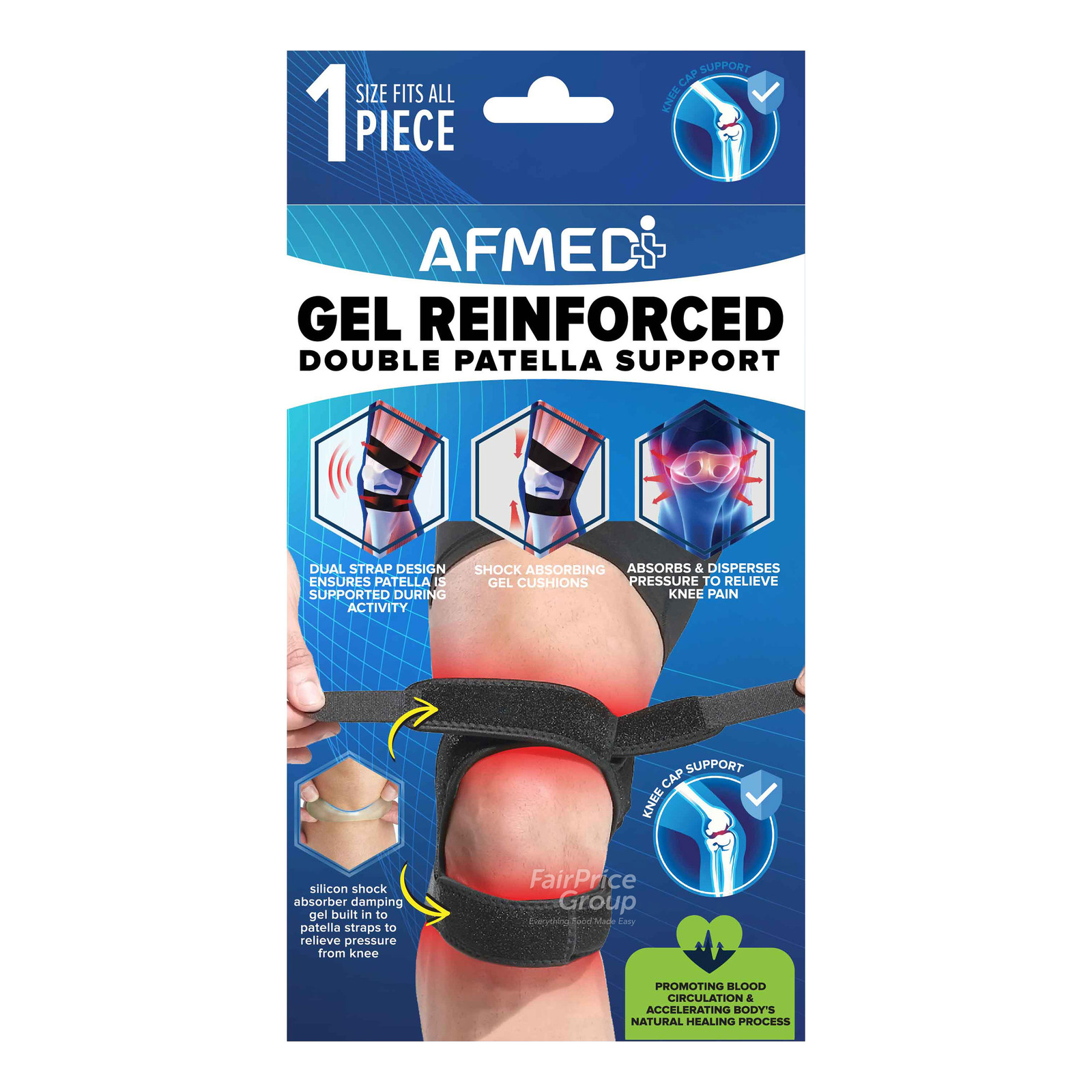 Airfit Double Patella Tendon Strap | NTUC FairPrice