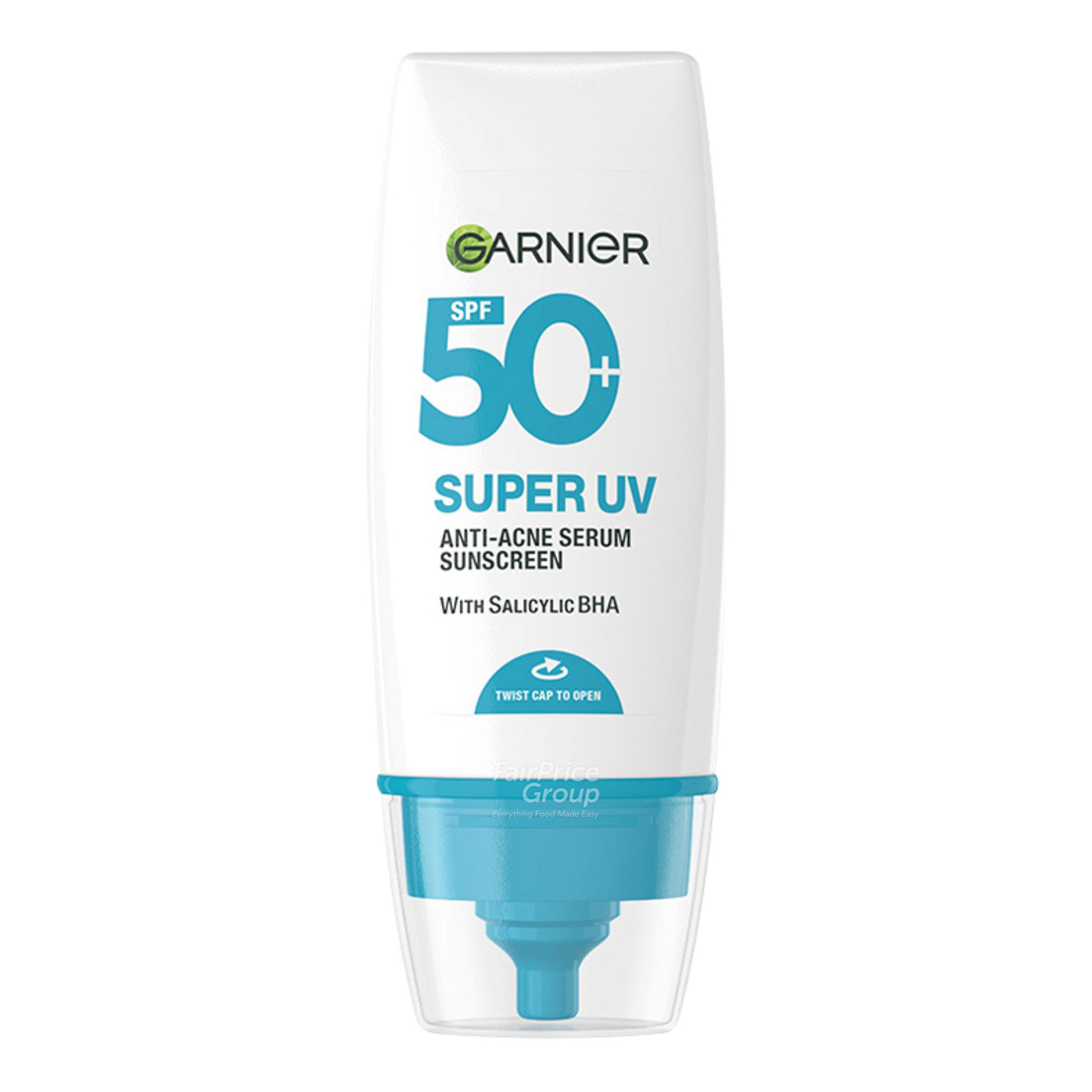 Garnier Anti-Acne Serum Sunscreen - Super UV (SPF 50+) | NTUC FairPrice