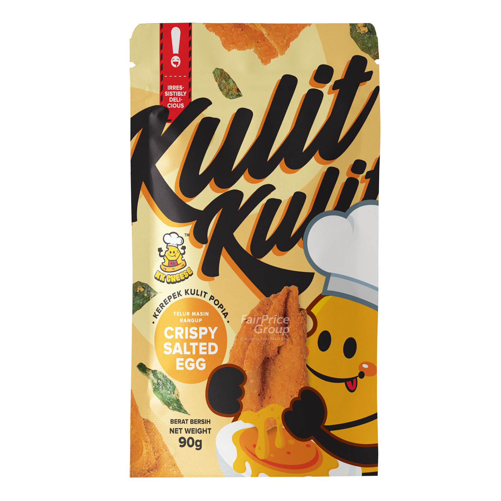 KK Cheese Popiah Skin - Salted Egg Crispy | NTUC FairPrice