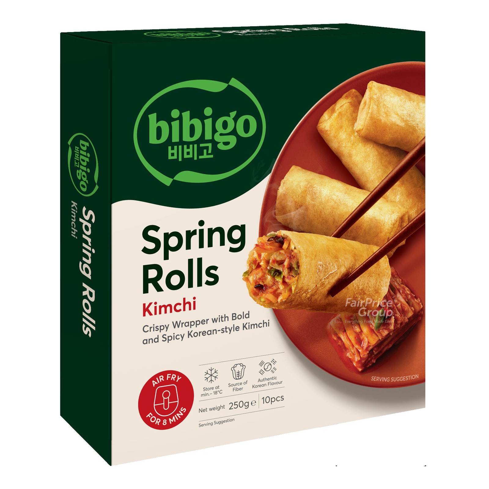 CJ Bibigo Spring Roll - Kimchi | NTUC FairPrice