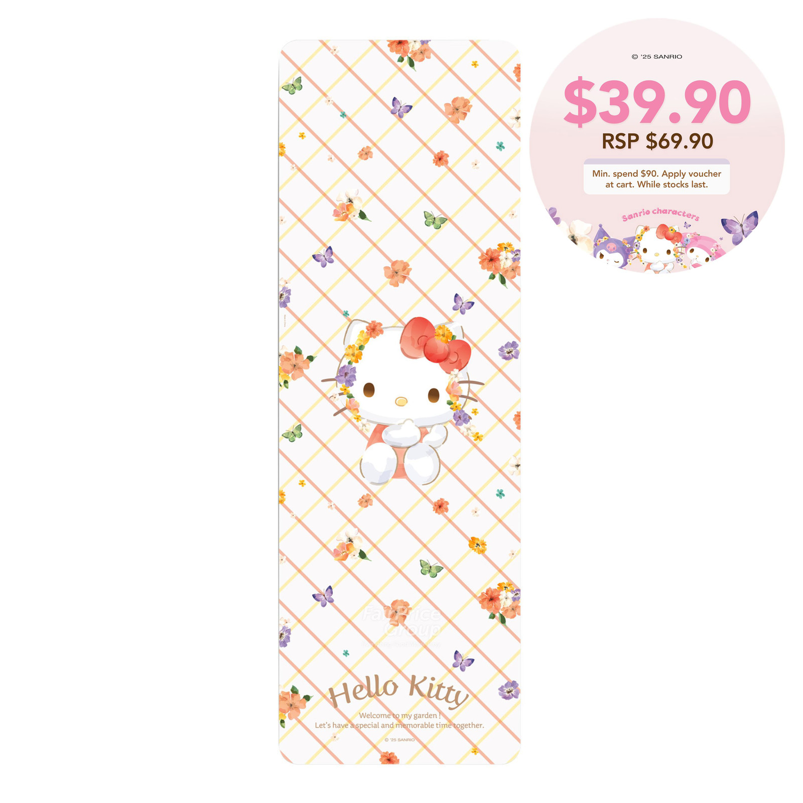Hello Kitty Yoga Mat | NTUC FairPrice