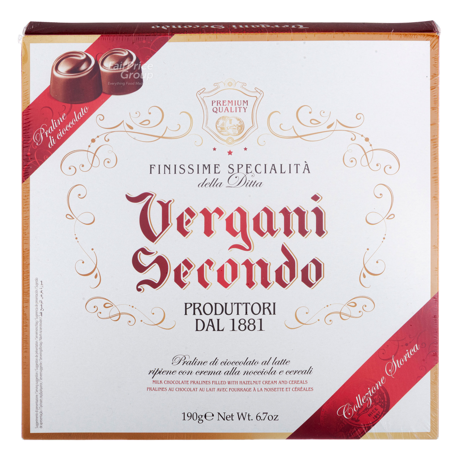 Vergani Secondo Chocolate Gift Box | NTUC FairPrice