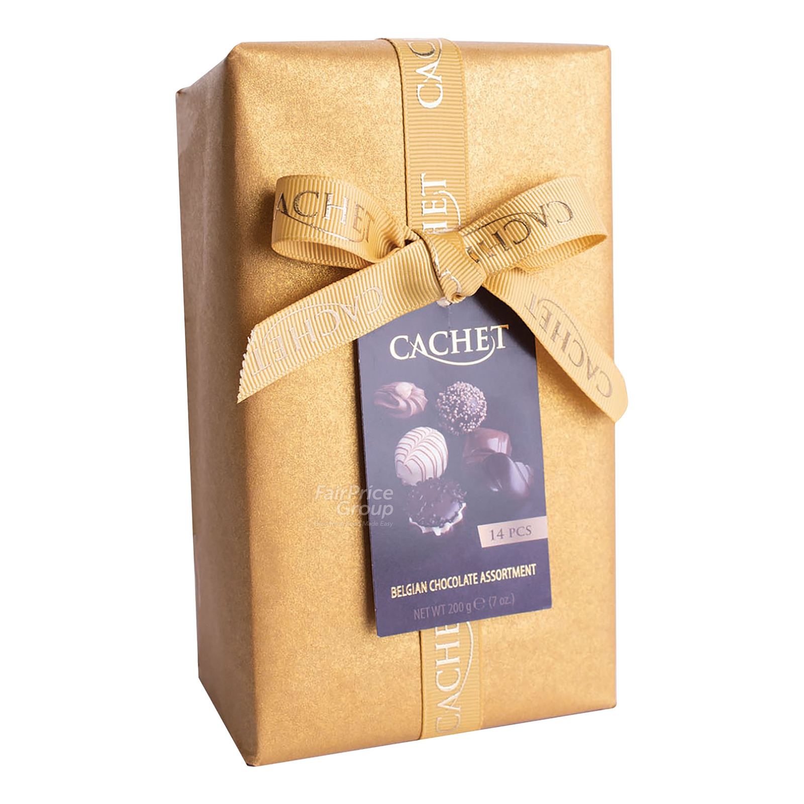 Cachet Gold Ballotin Chocolate Gift Box | NTUC FairPrice