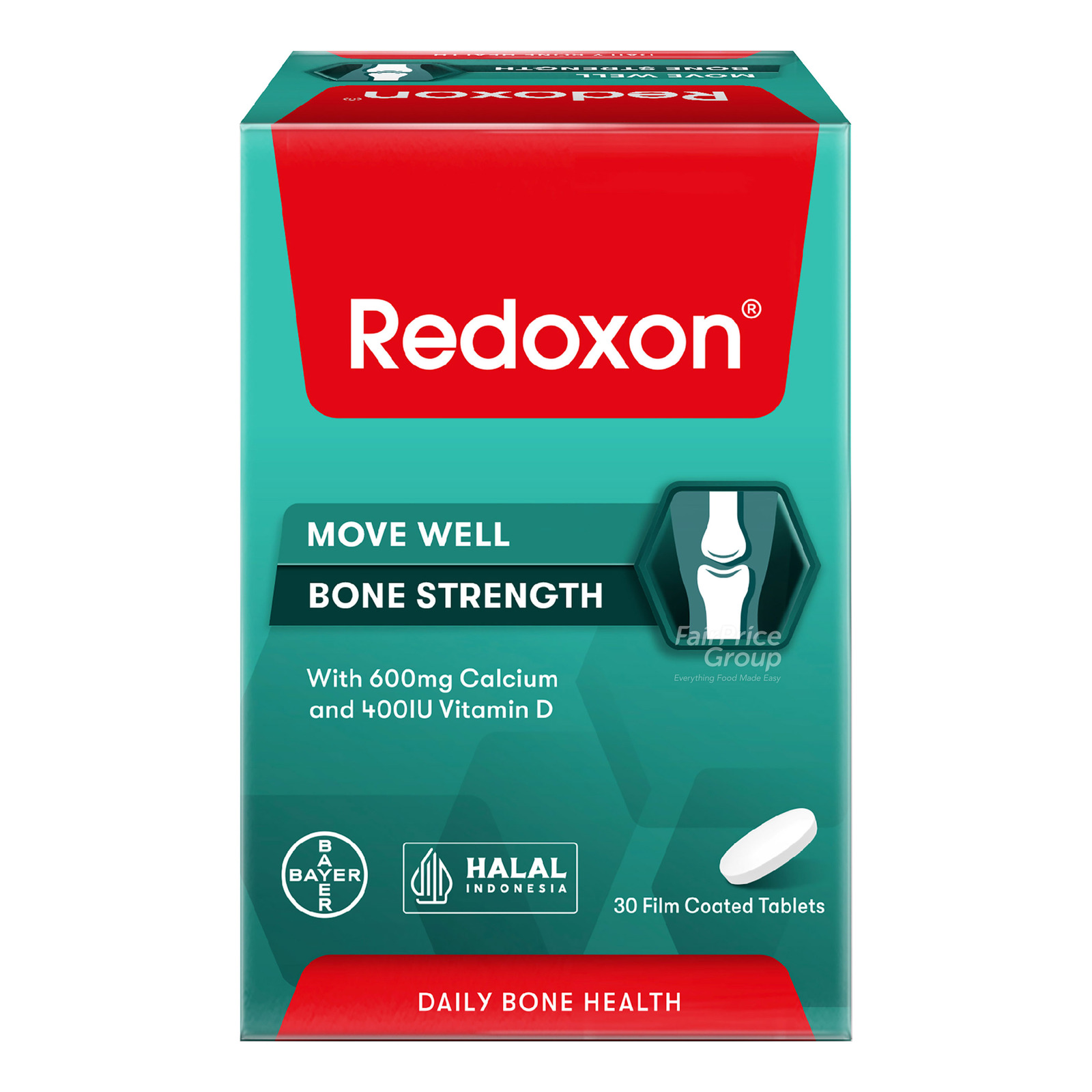Redoxon Move Well Bone Strength Film Coated Tablet | NTUC FairPrice