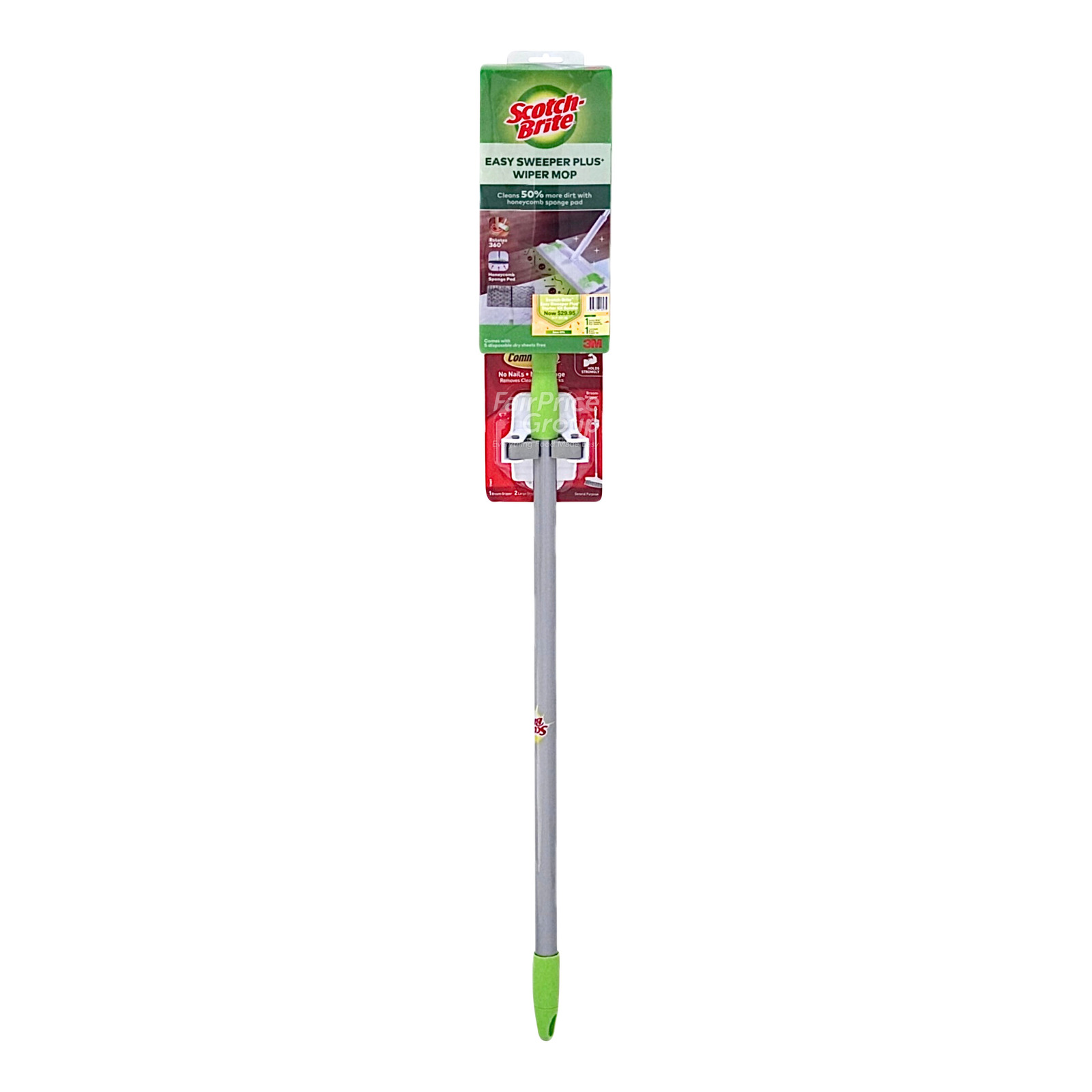 Scotch-Brite Starter Kit - Easy Sweeper Plus Paperwiper (Q600) | NTUC ...