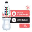 100 Plus Zero Sugar Bottle Drink - Peach | NTUC FairPrice