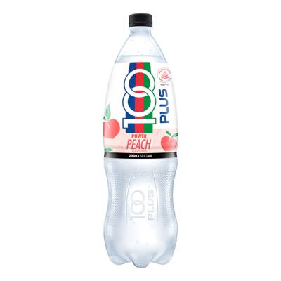 100 Plus Zero Sugar Bottle Drink - Peach | NTUC FairPrice