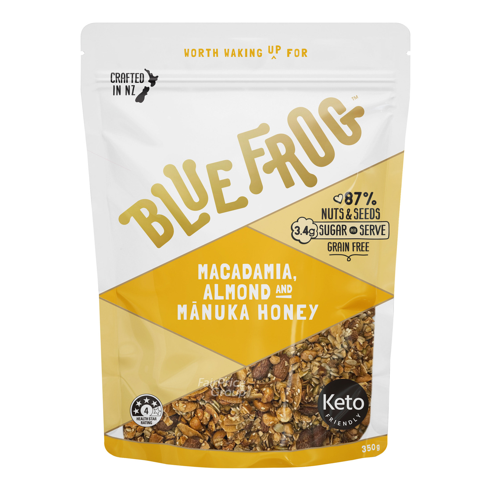 Blue Frog Cereal - Macadamia Almond & Manuka Honey | NTUC FairPrice