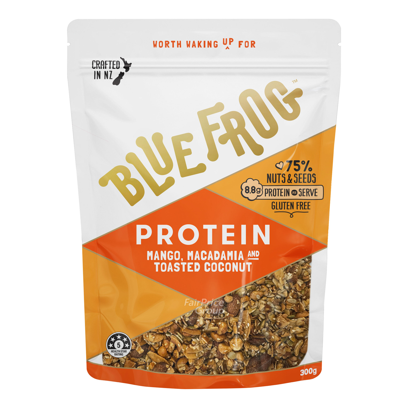 Blue Frog Cereal - Protein Mango Macadamia Toasted Coconut | NTUC FairPrice