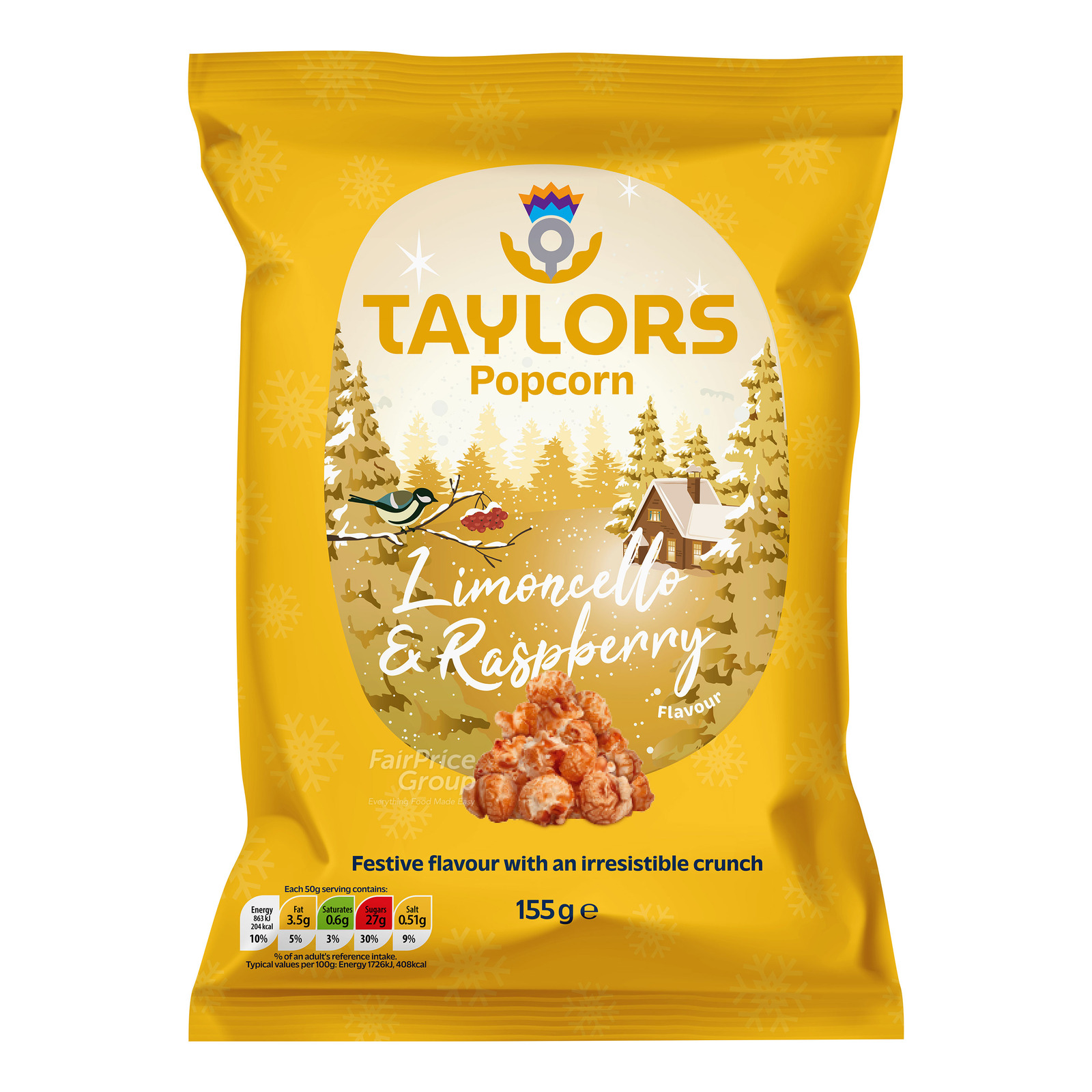 Taylors Popcorn - Limoncello and Raspberry | NTUC FairPrice