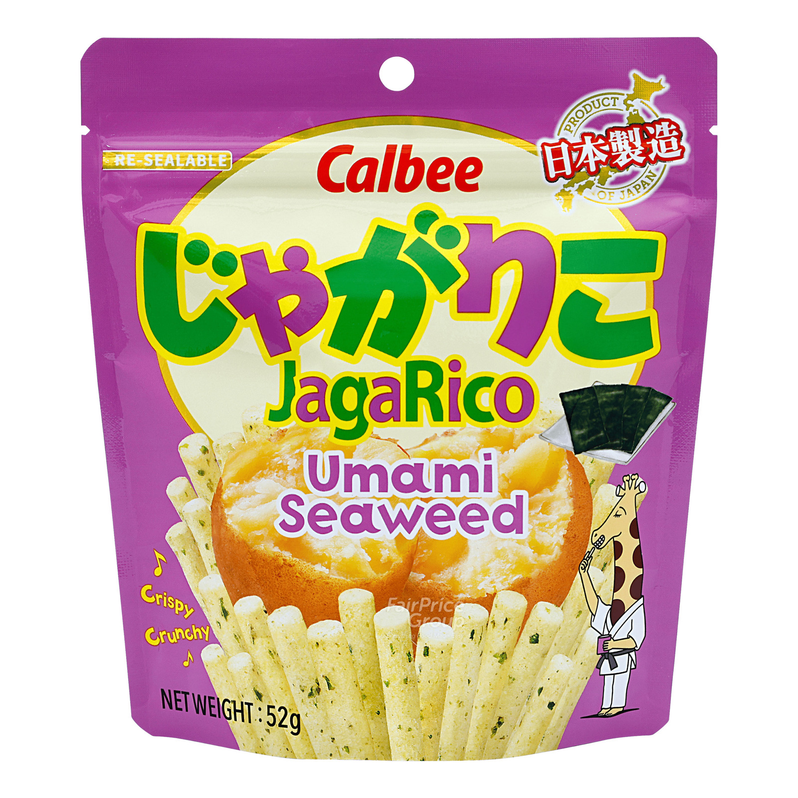 Calbee Jagarico Potato Sticks - Unami Seaweed | NTUC FairPrice