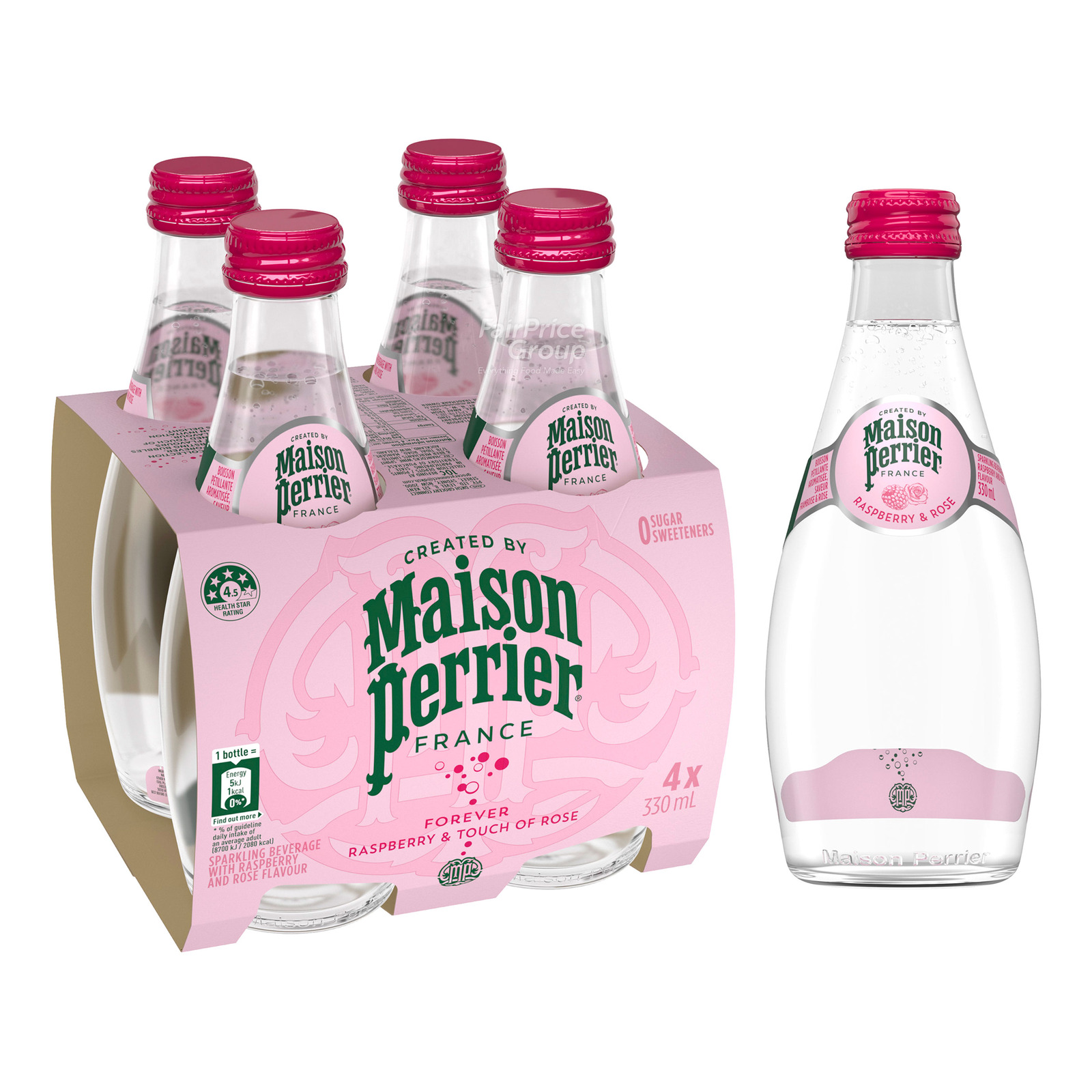 Maison Perrier Forever Sparkling Beverage - Raspberry & Rose | NTUC ...