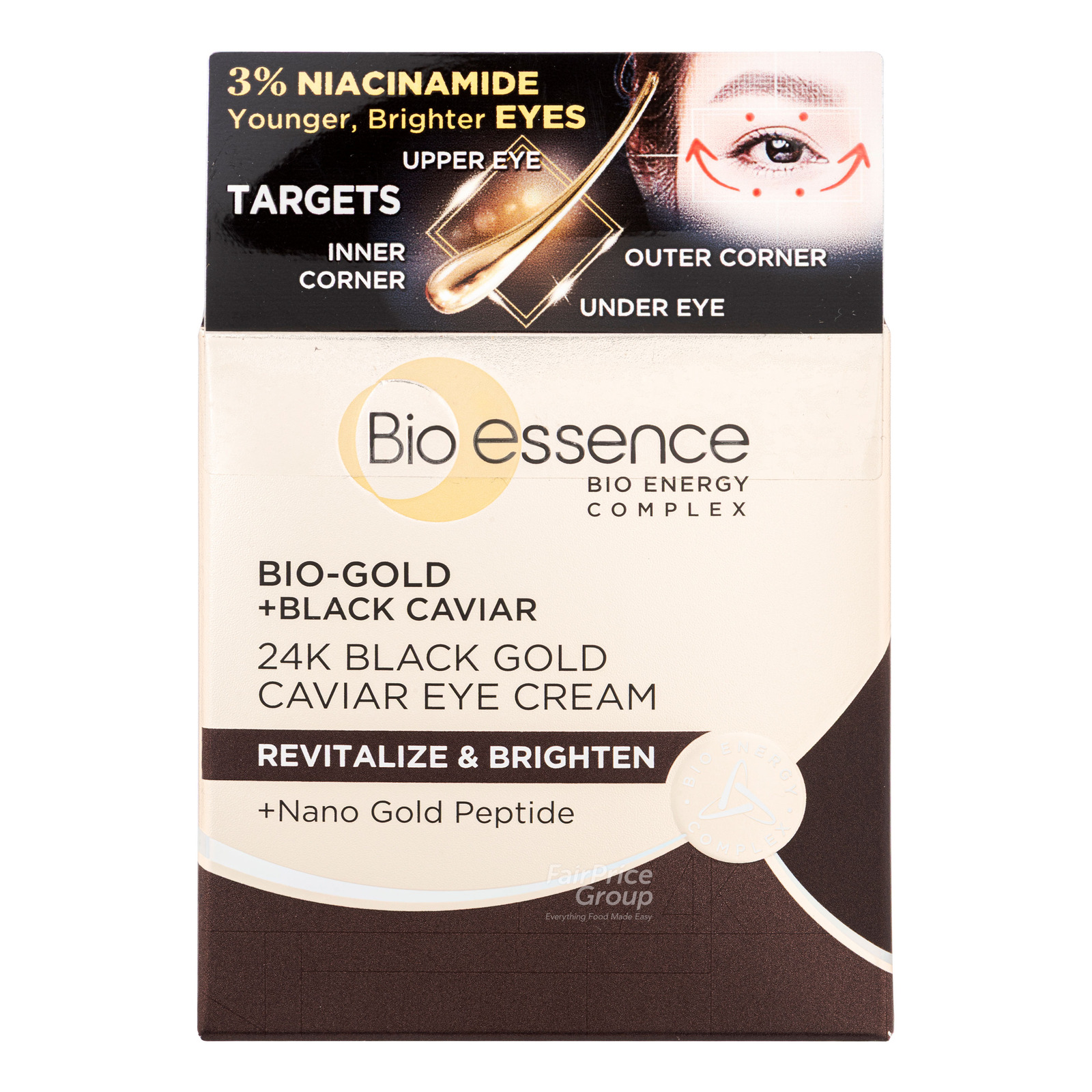 Bio-Essence Bio-Gold 24k Black Gold Caviar Eye Cream | NTUC FairPrice