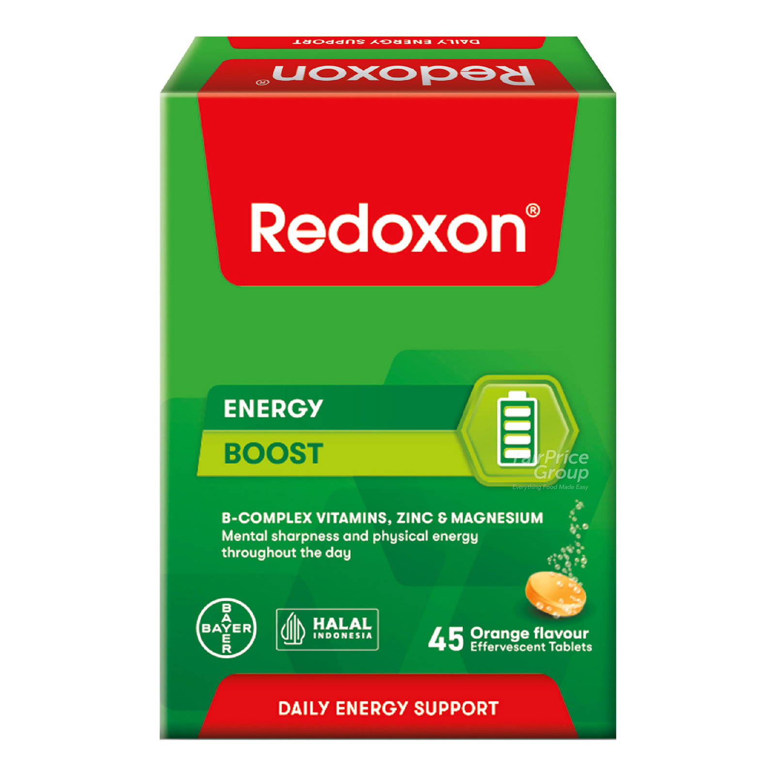 Redoxon Energy Boost Effervescent - Orange | NTUC FairPrice