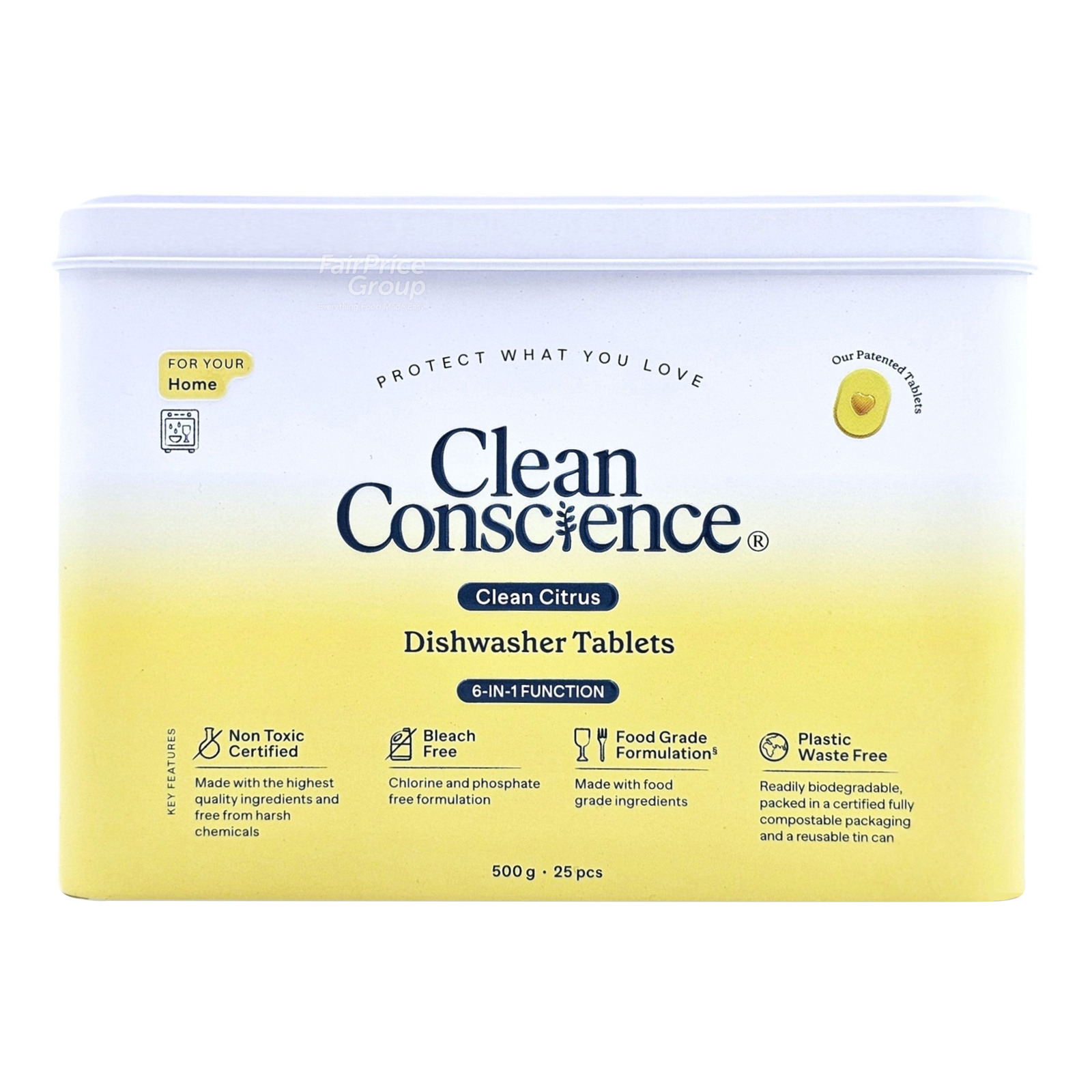 Clean Conscience Dishwasher Tablet - Clean Citrus | NTUC FairPrice