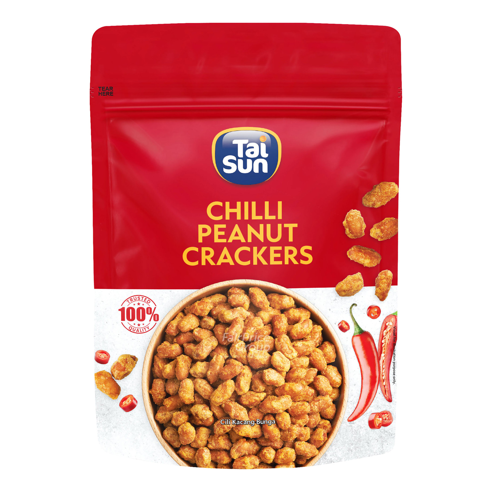 Tai Sun Peanut Crackers - Chilli | NTUC FairPrice