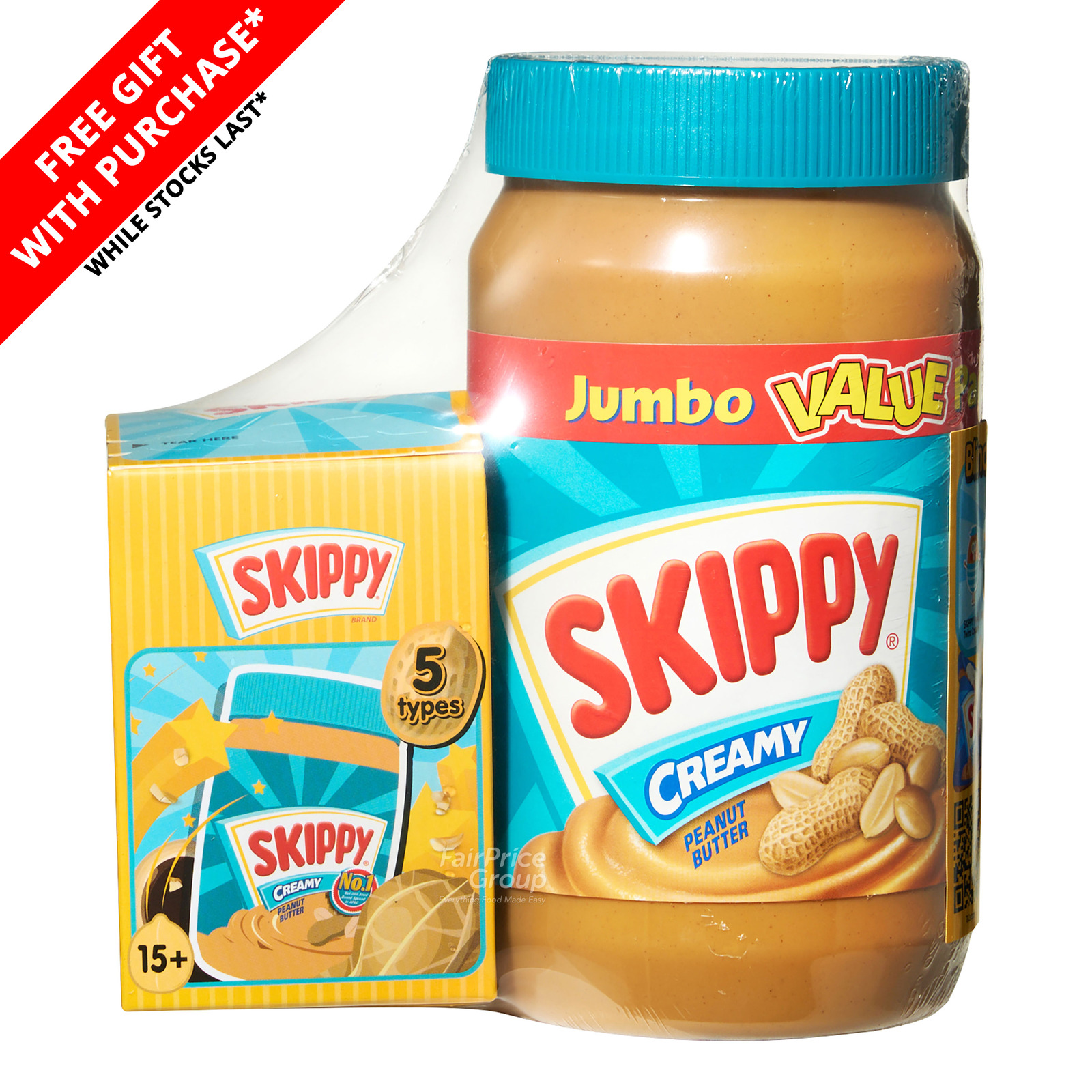 Skippy Peanut Butter Bundle Blind Box - Creamy | NTUC FairPrice