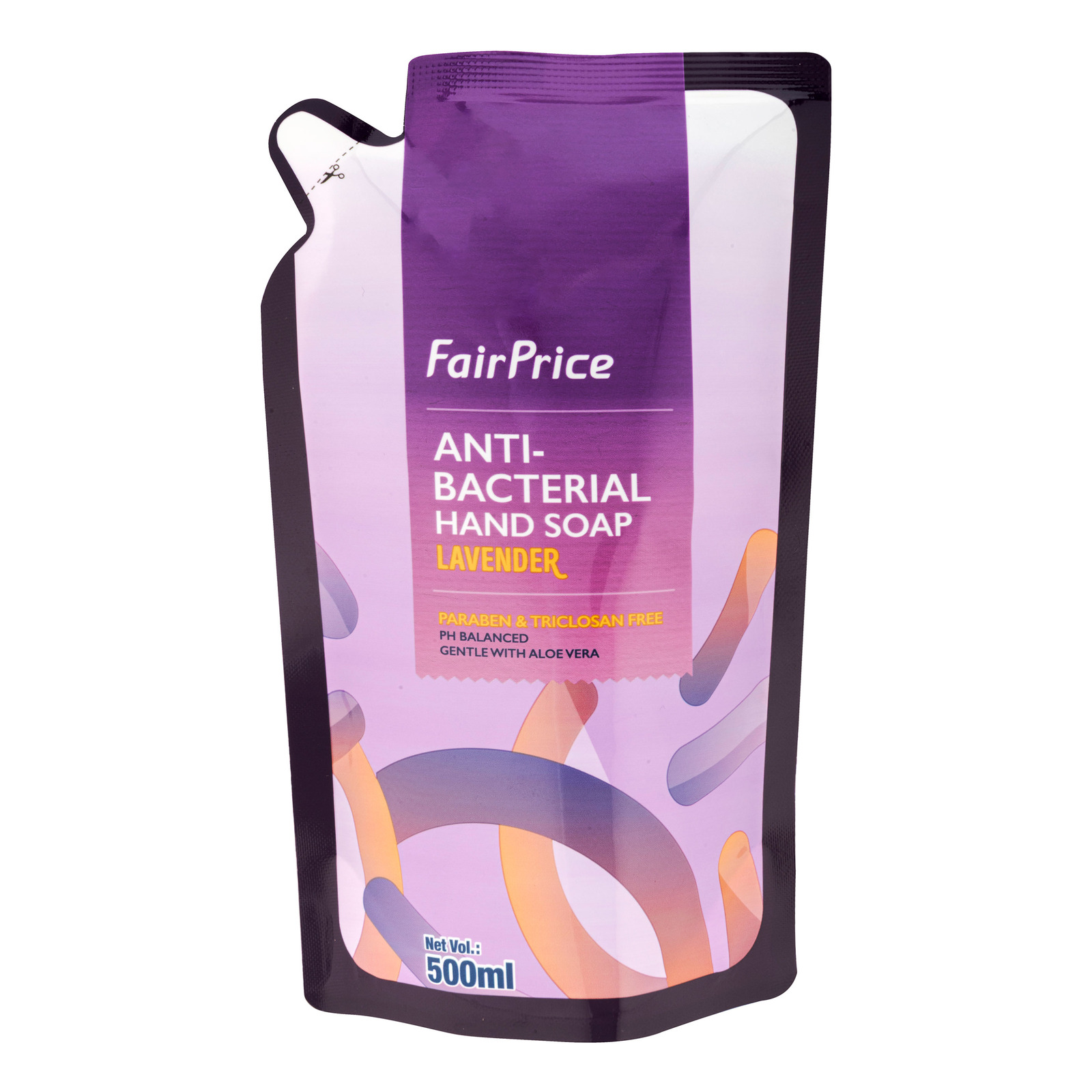 FairPrice Anti-Bacterial Liquid Hand Soap - Lavender (Refill) | NTUC FairPrice