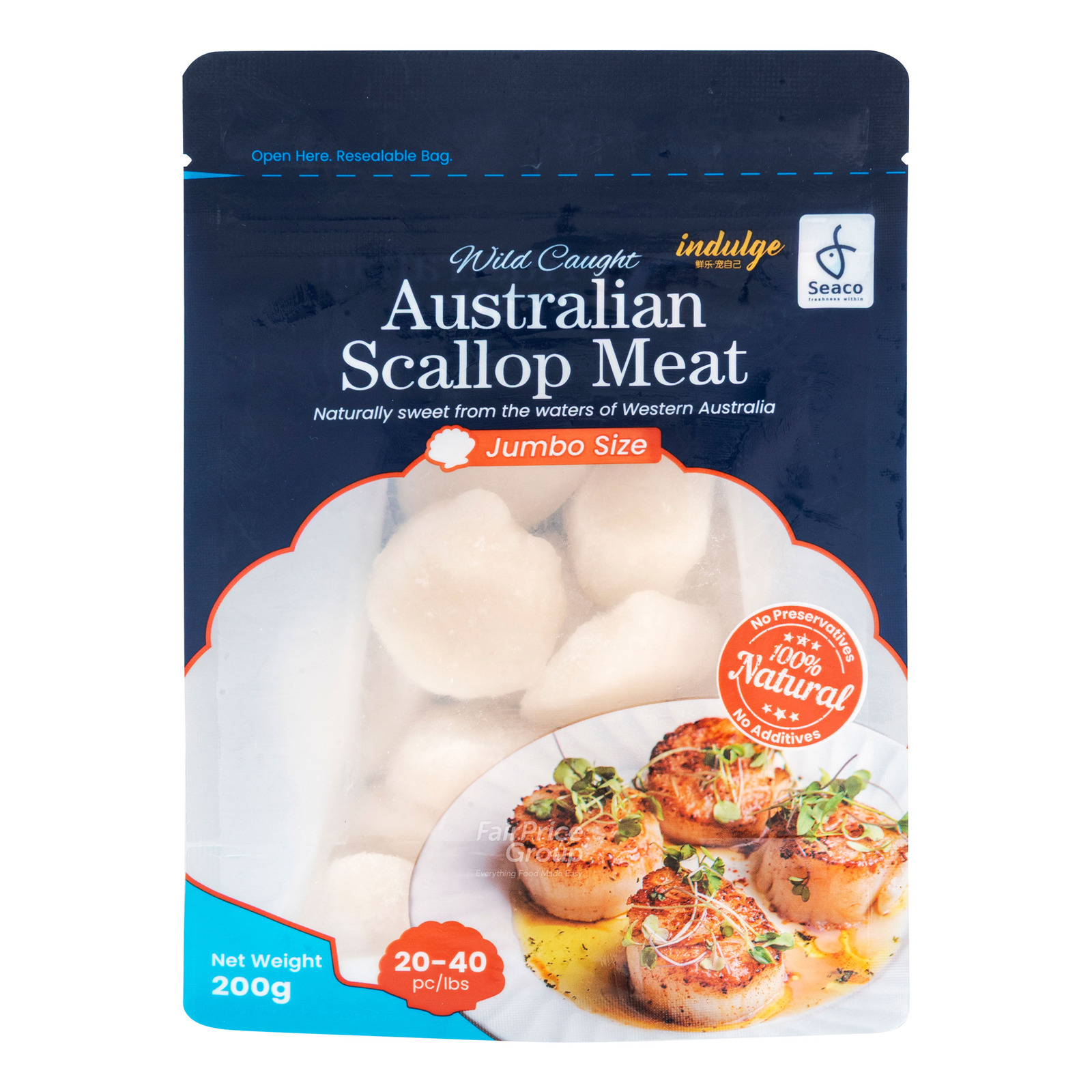 Seaco Australia Frozen Scallops | NTUC FairPrice