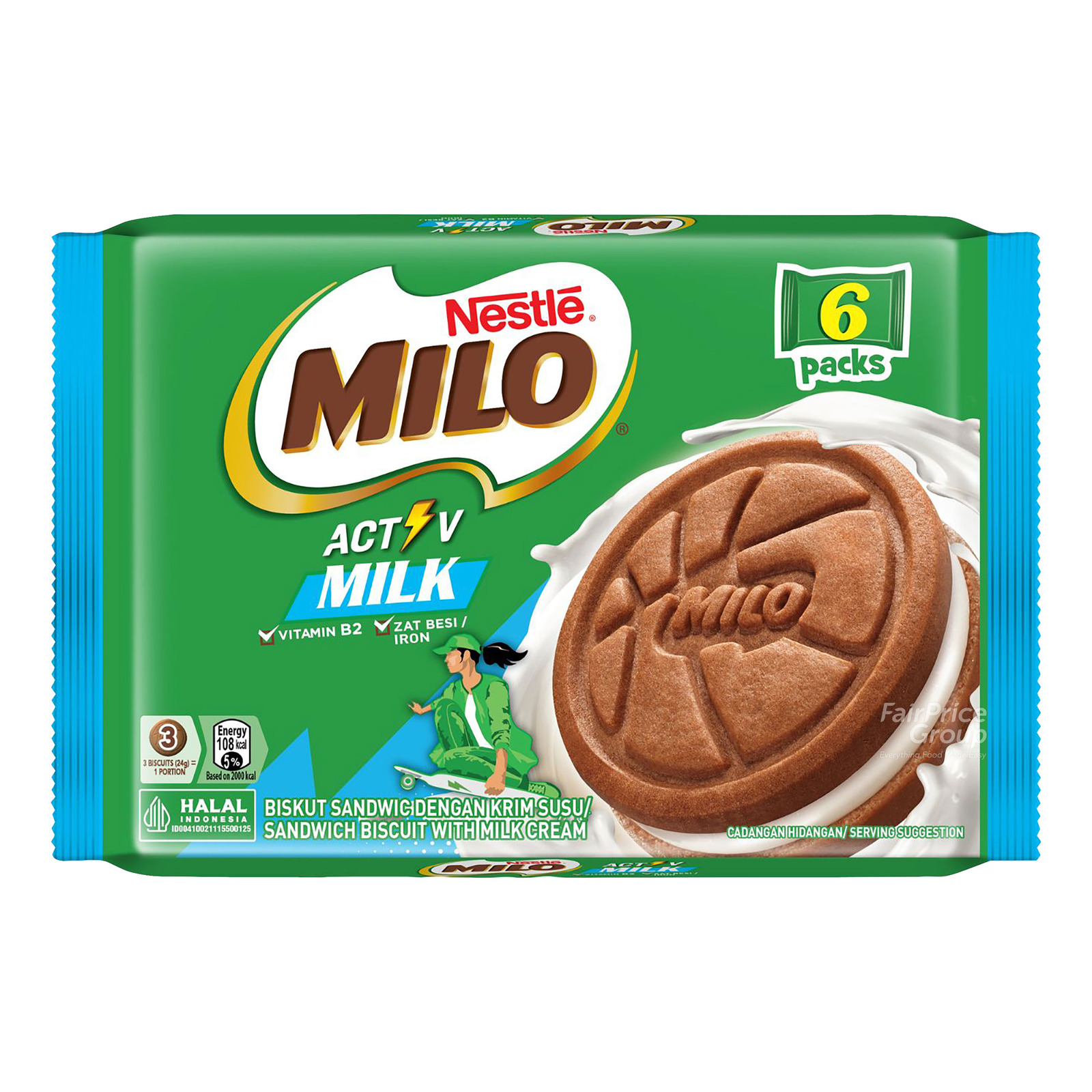 Nestle Milo Biscuits - Milk | NTUC FairPrice