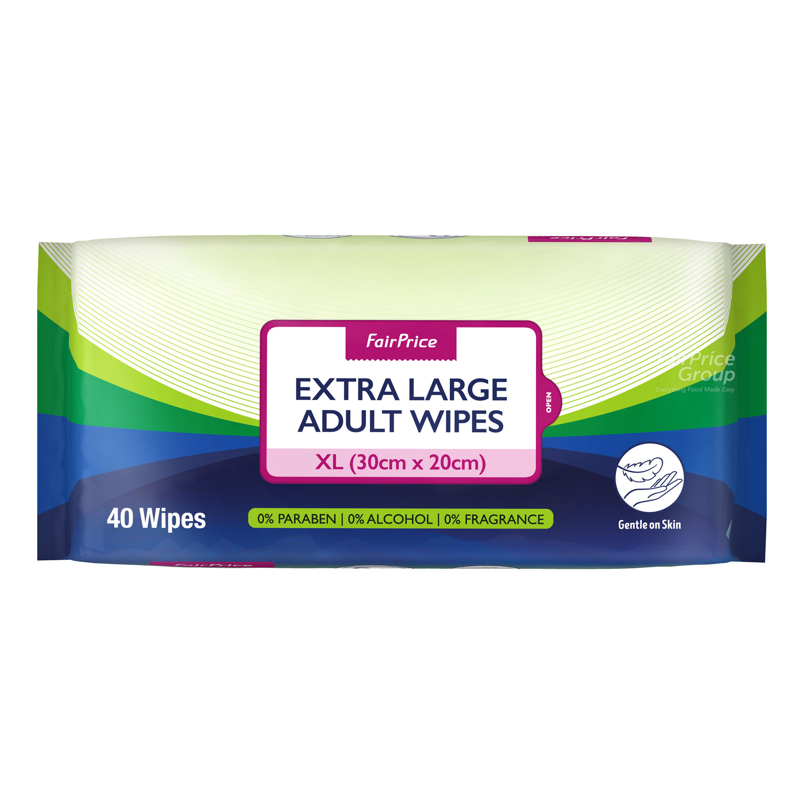 FairPrice Adult Body Wipes (Extra Large) | NTUC FairPrice