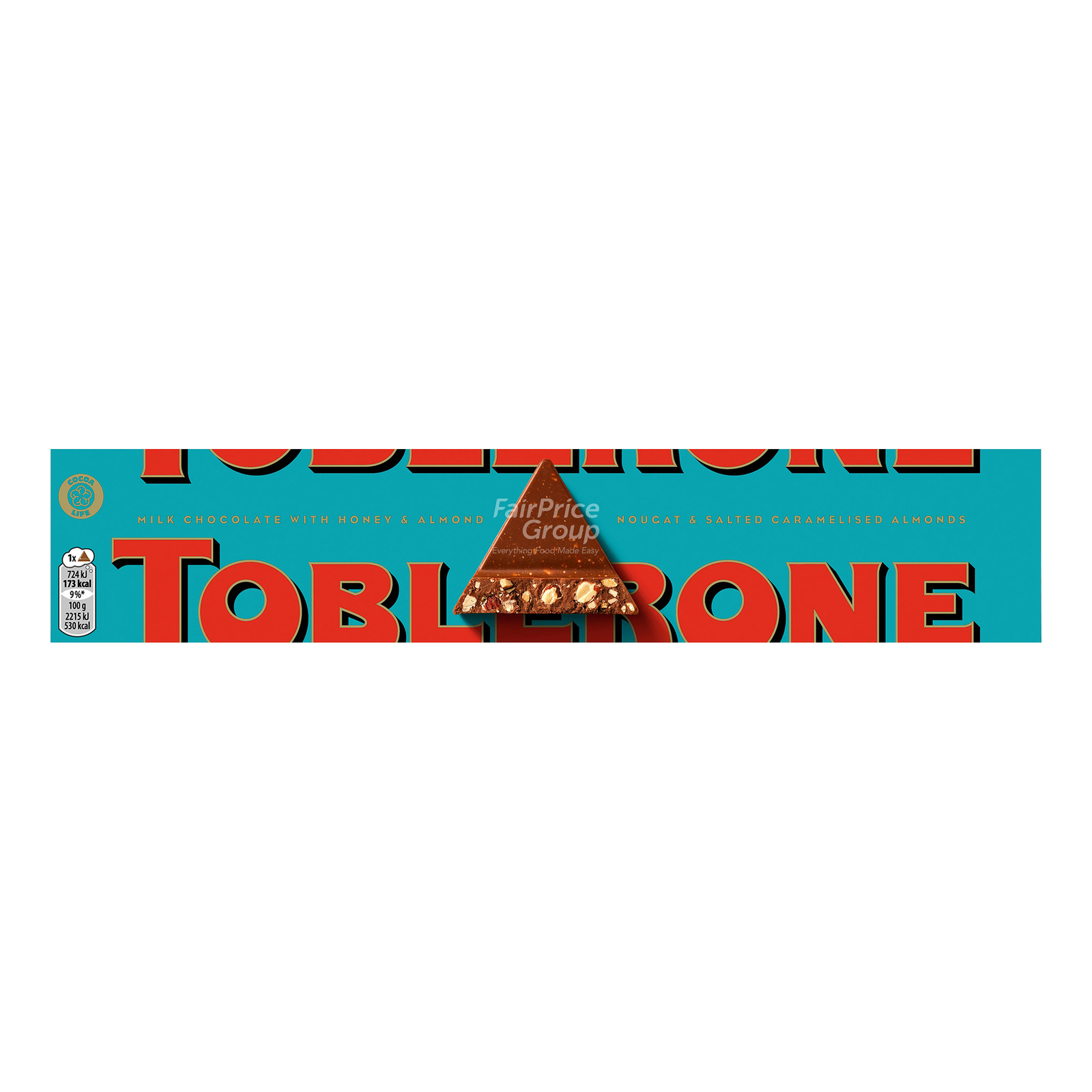 Toblerone Swiss Chocolate Bar - Crunchy Almond | NTUC FairPrice