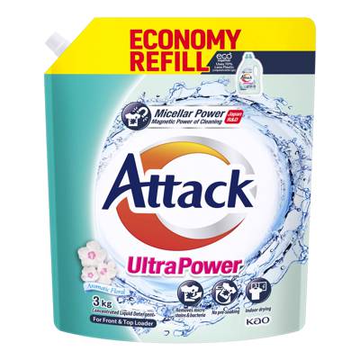 Attack Liquid Detergent - Ultra Power (Refill) | NTUC FairPrice