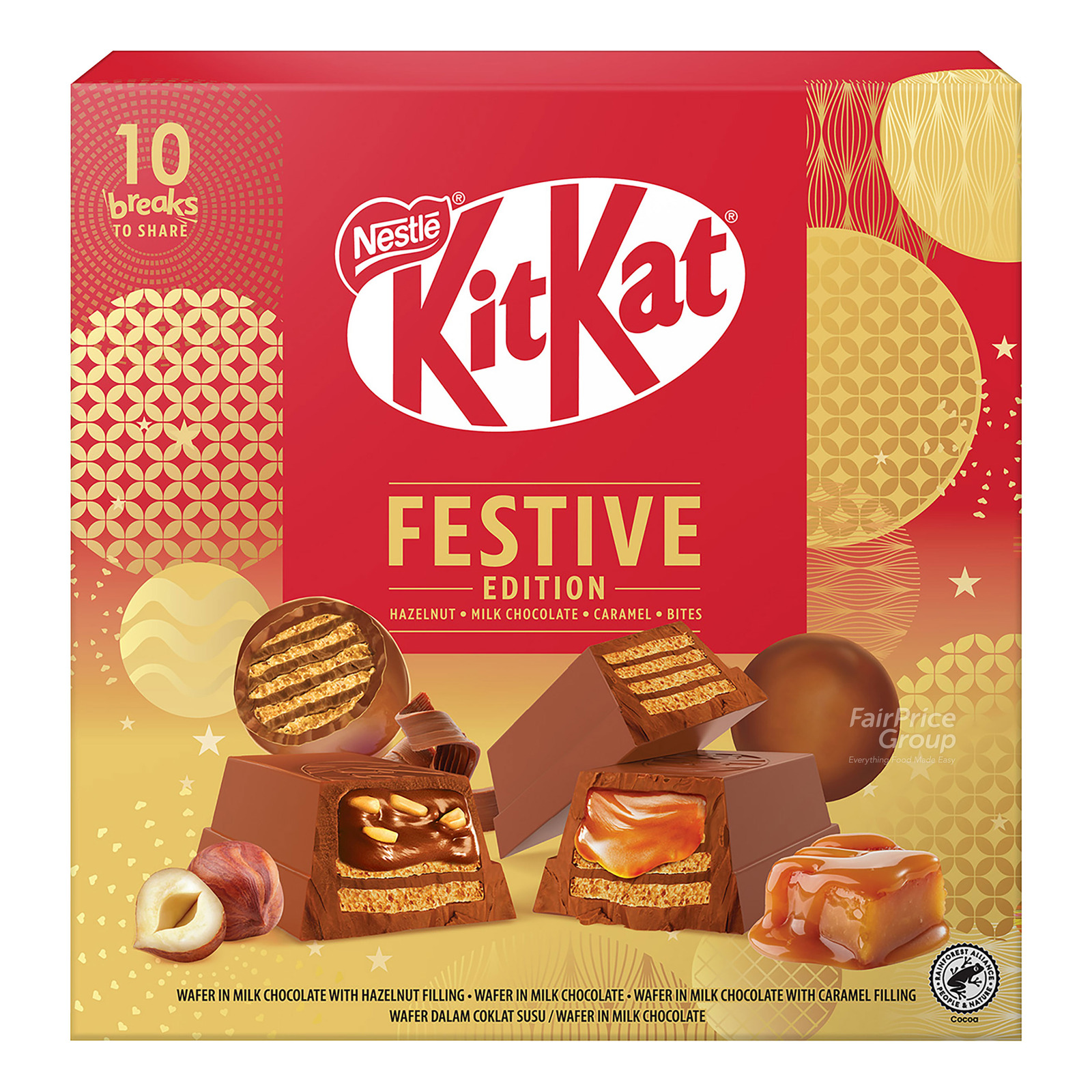 Nestle Kit Kat Chocolate - Festive Gift Box for $6 from Fairprice ...