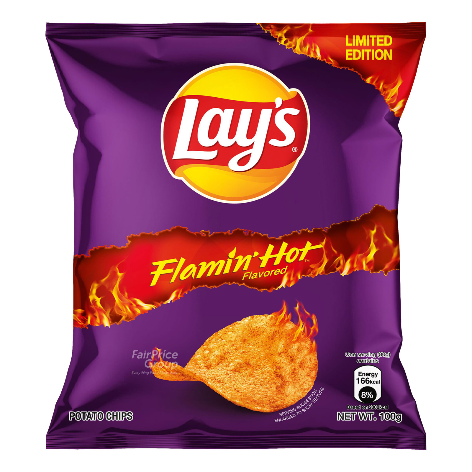 Lay's Potato Chips - Flaming Hot | NTUC FairPrice