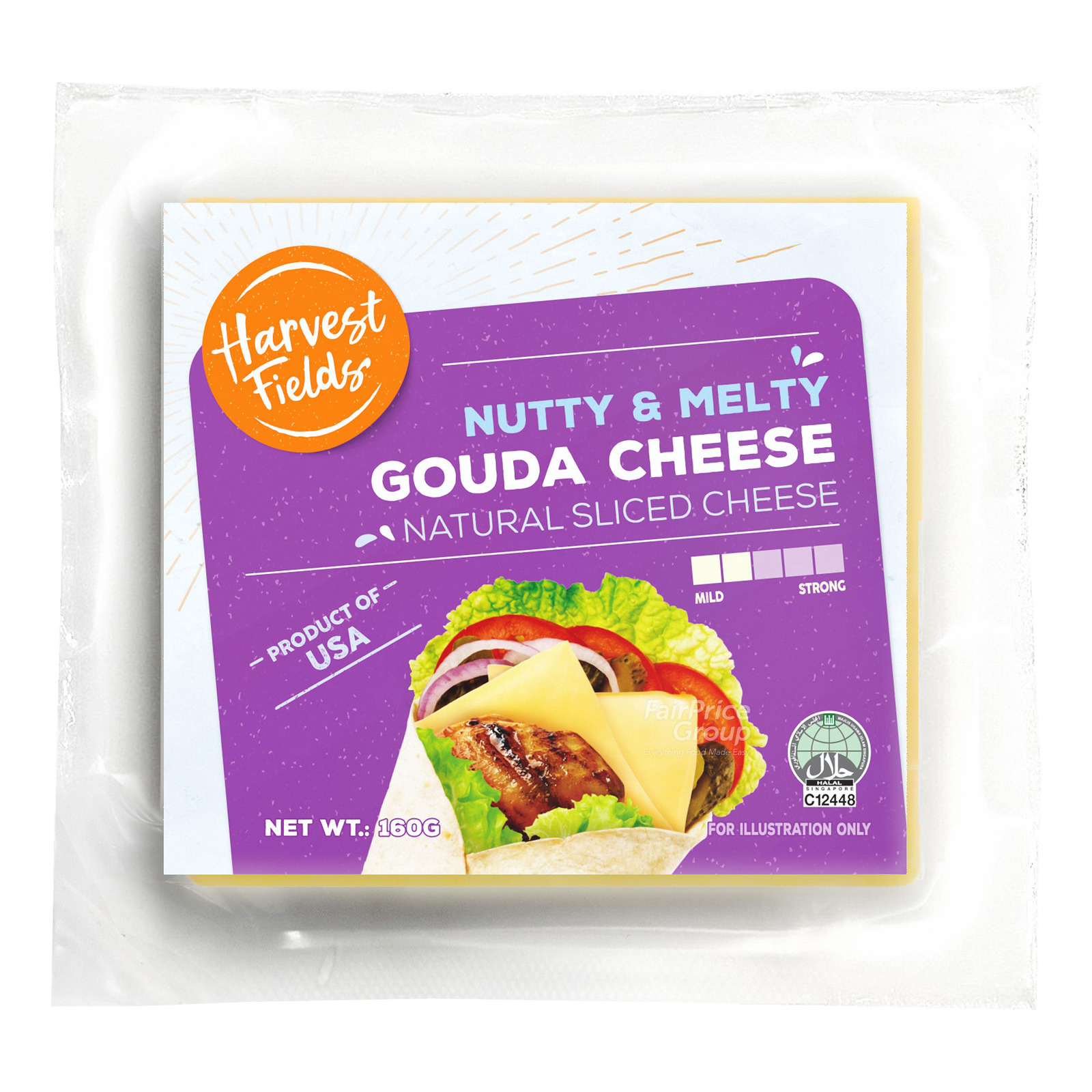 Harvest Fields Slice Cheese - Gouda | NTUC FairPrice