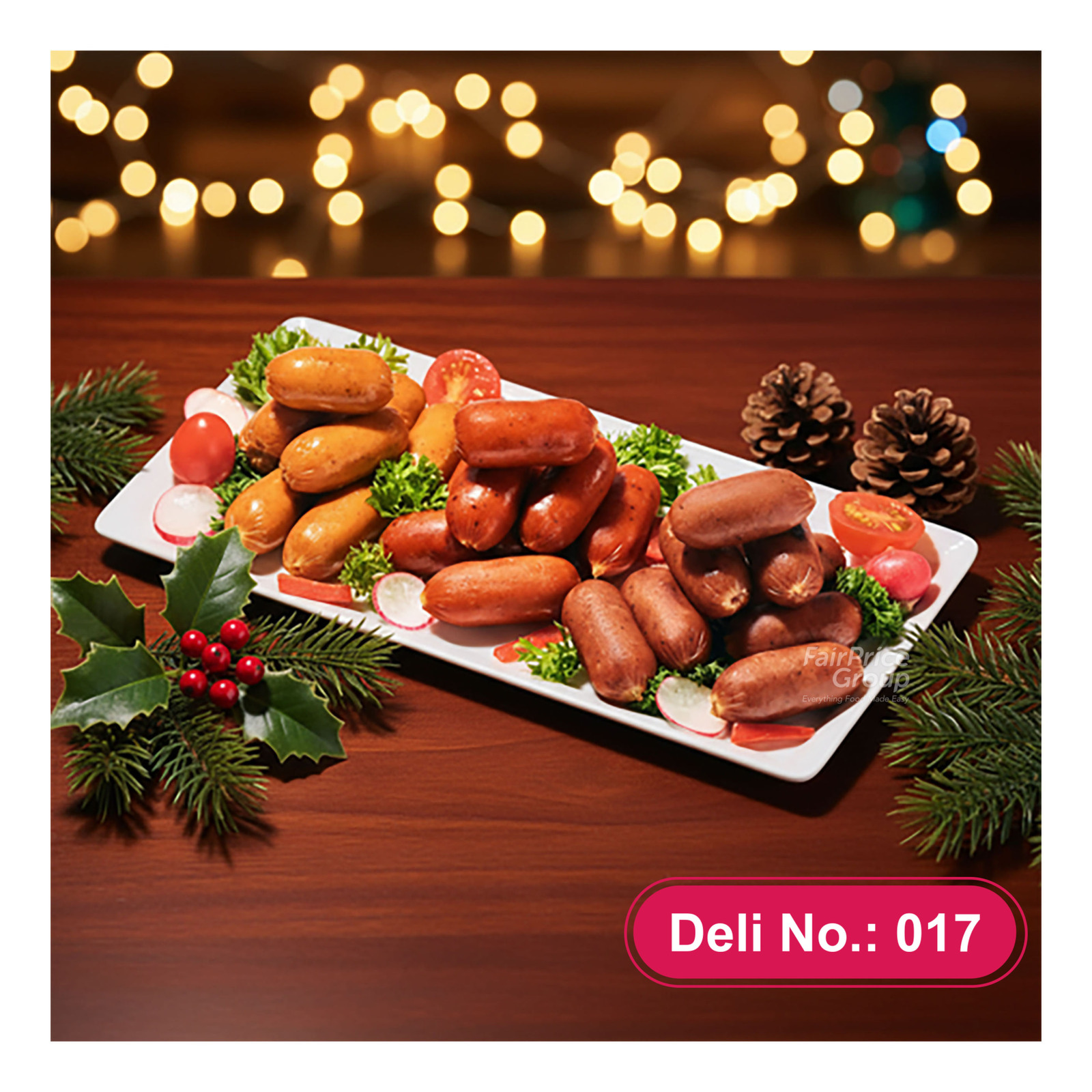 (Pre-Order) Jordon Free Range Petite Sausage Platter | NTUC FairPrice