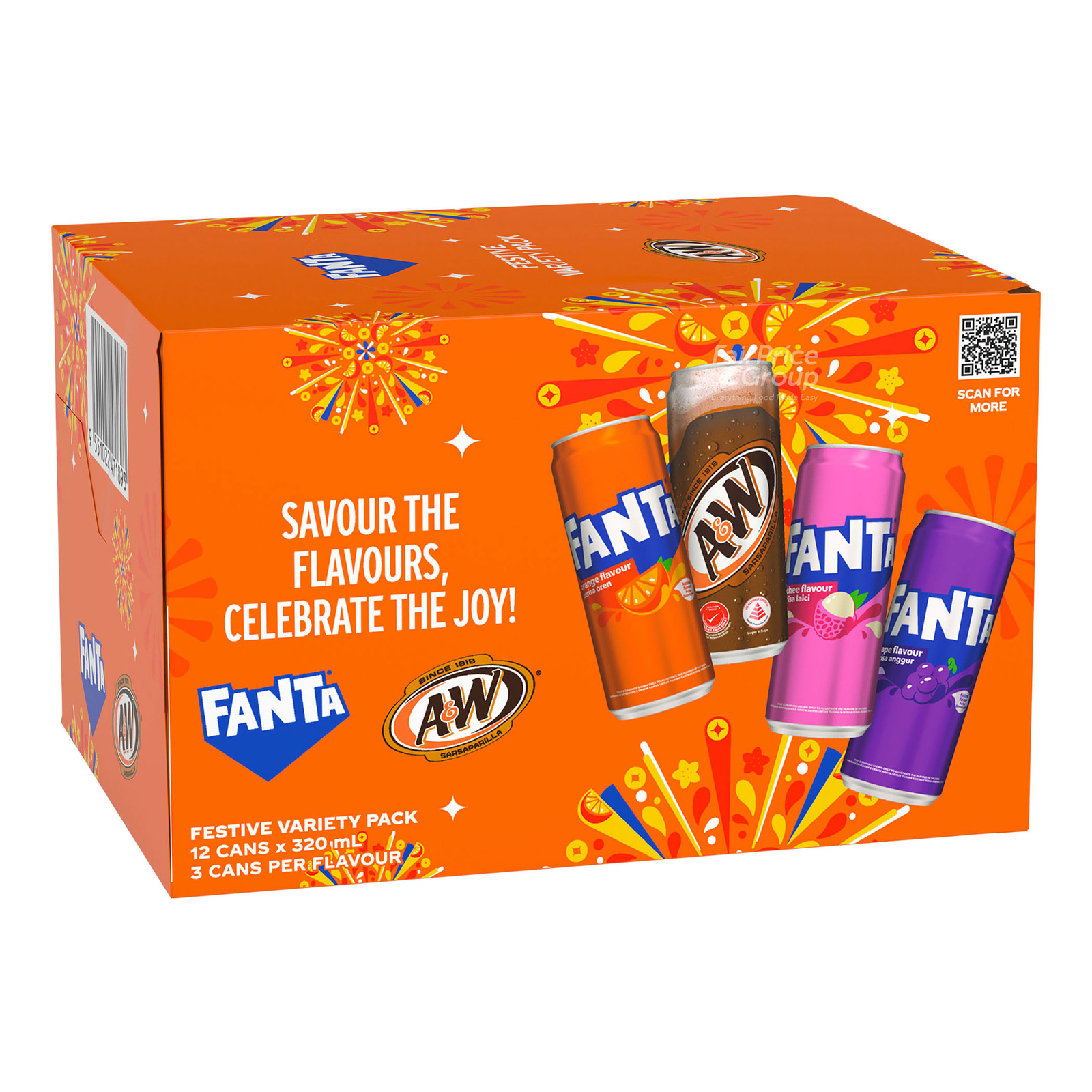 Fanta Can Drink - Variety Pack | NTUC FairPrice