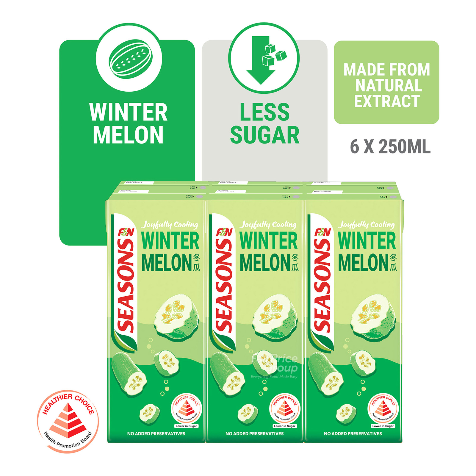 F&N Seasons Packet Drink - Winter Melon Tea | NTUC FairPrice