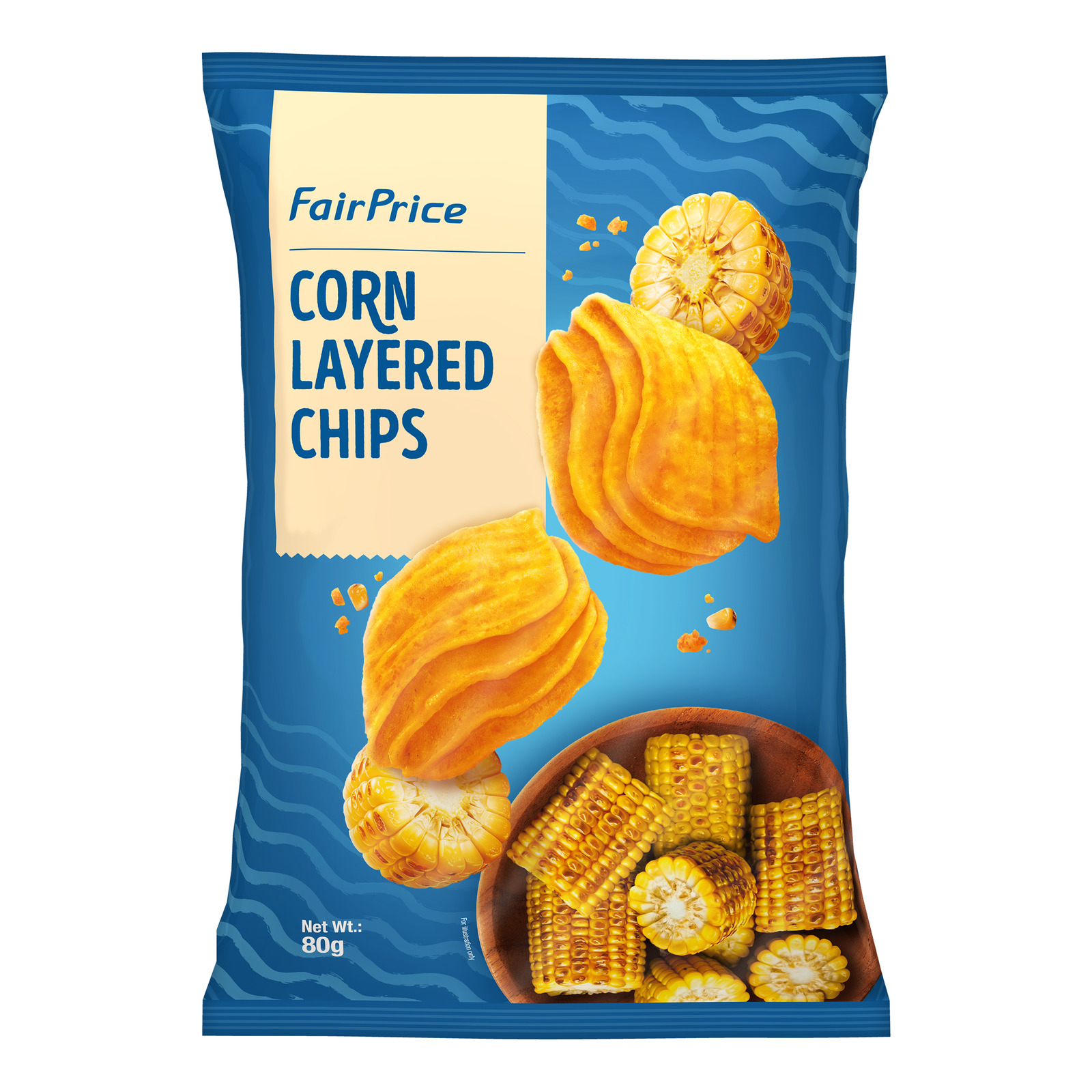 FairPrice Layered Chips - Corn | NTUC FairPrice