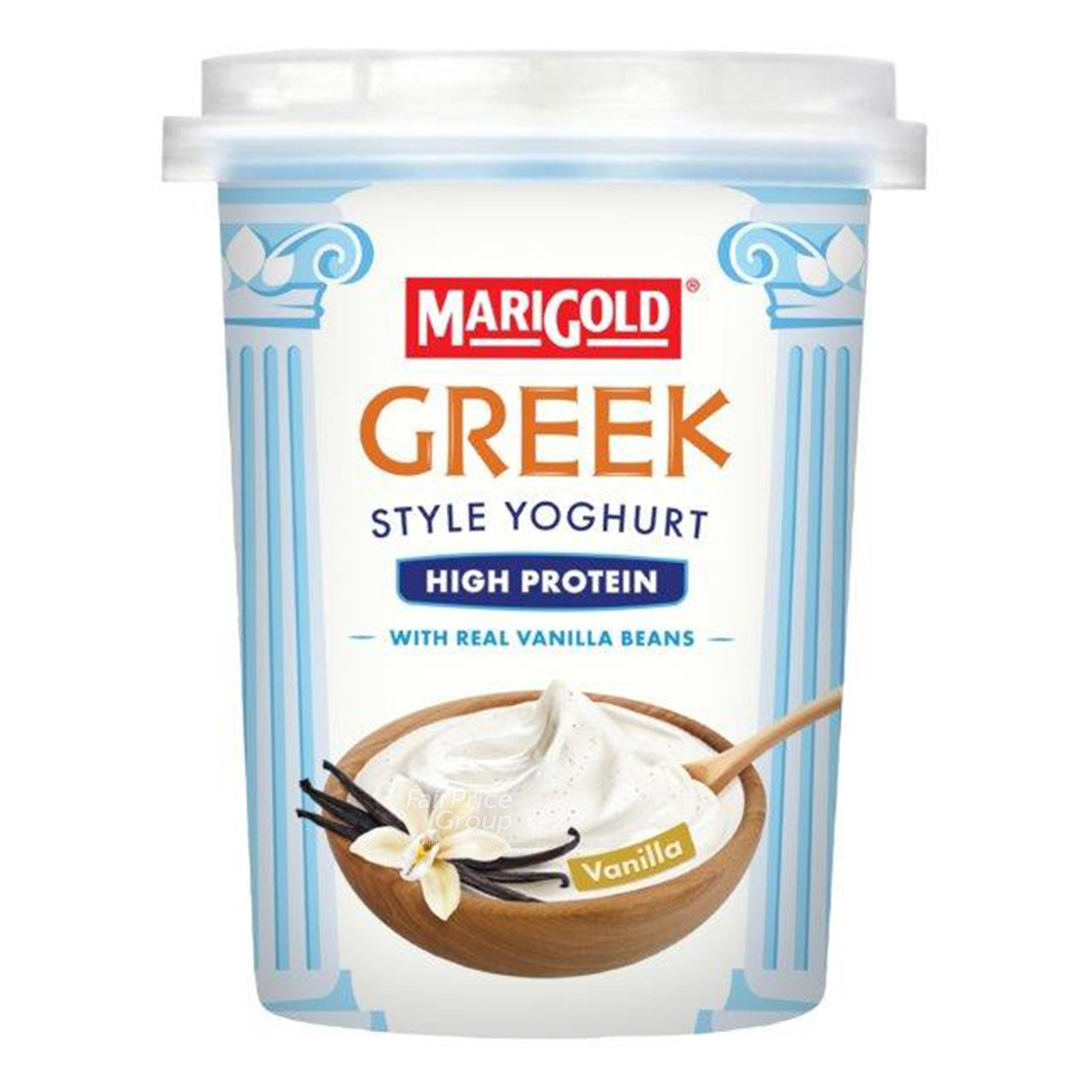 Marigold Greek Style Yoghurt - Vanilla | NTUC FairPrice