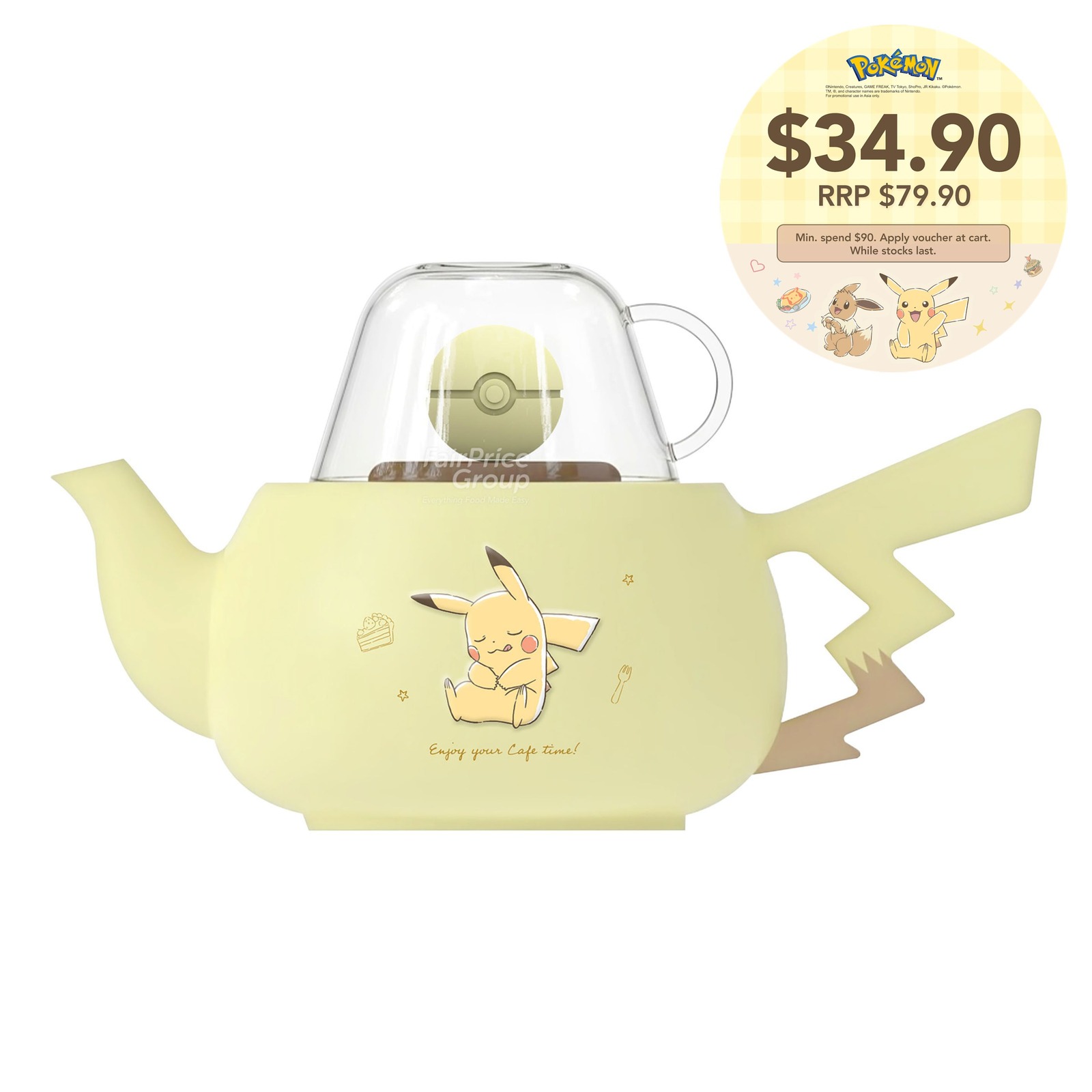 Pokémon Teapot 600ml | NTUC FairPrice