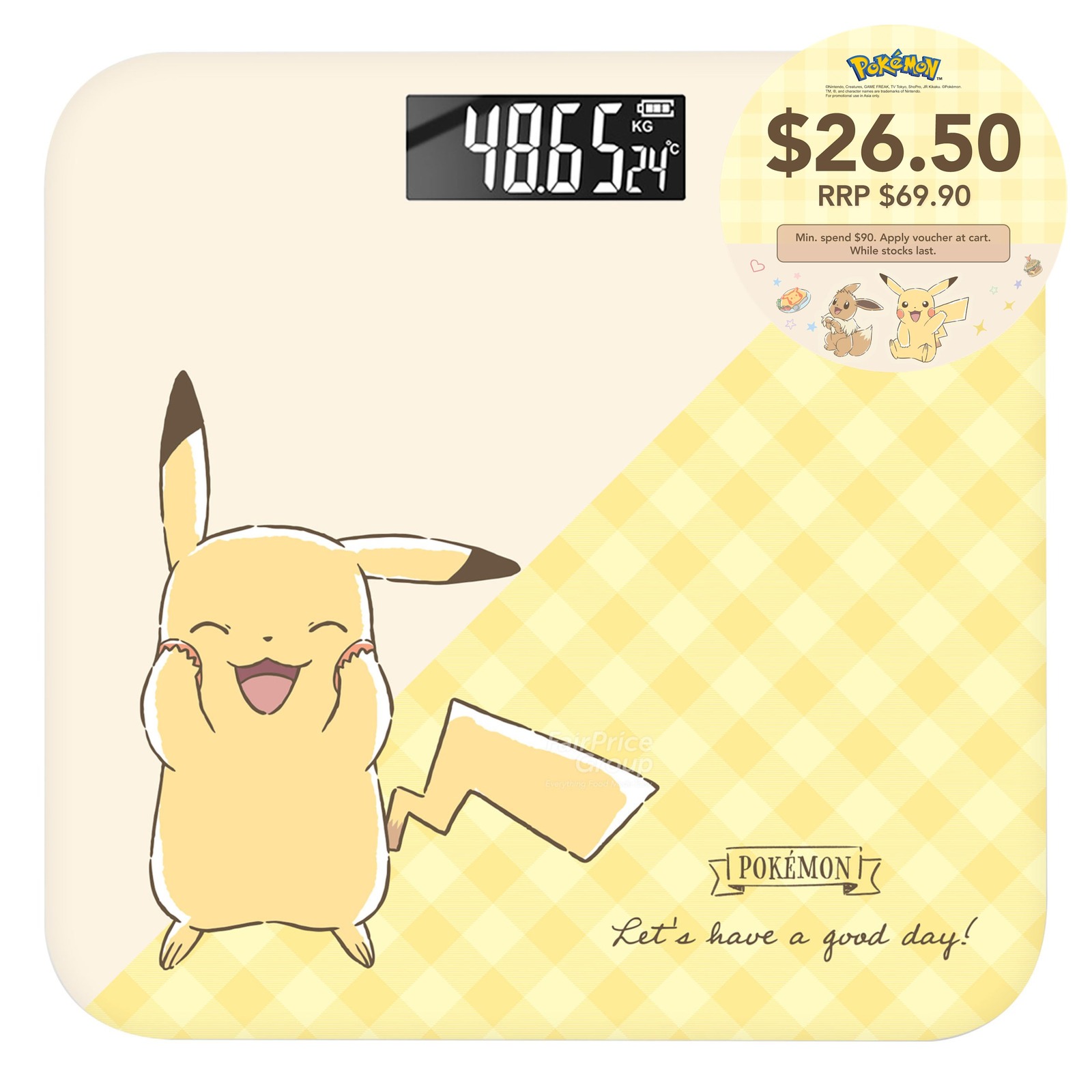 Pokémon Weighing Scale | NTUC FairPrice