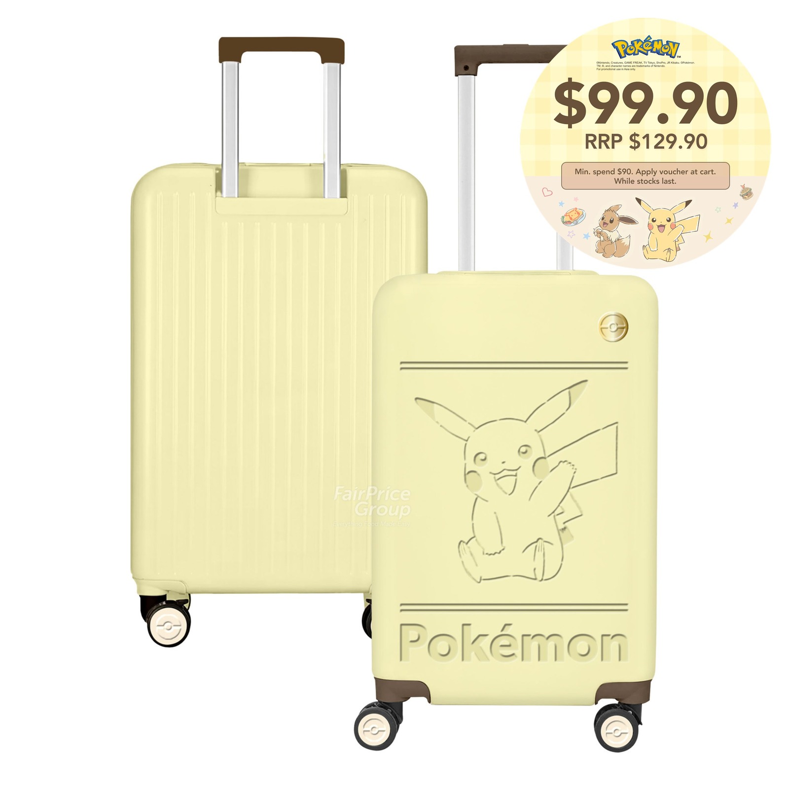 Pokémon 28 Inch Luggage | NTUC FairPrice