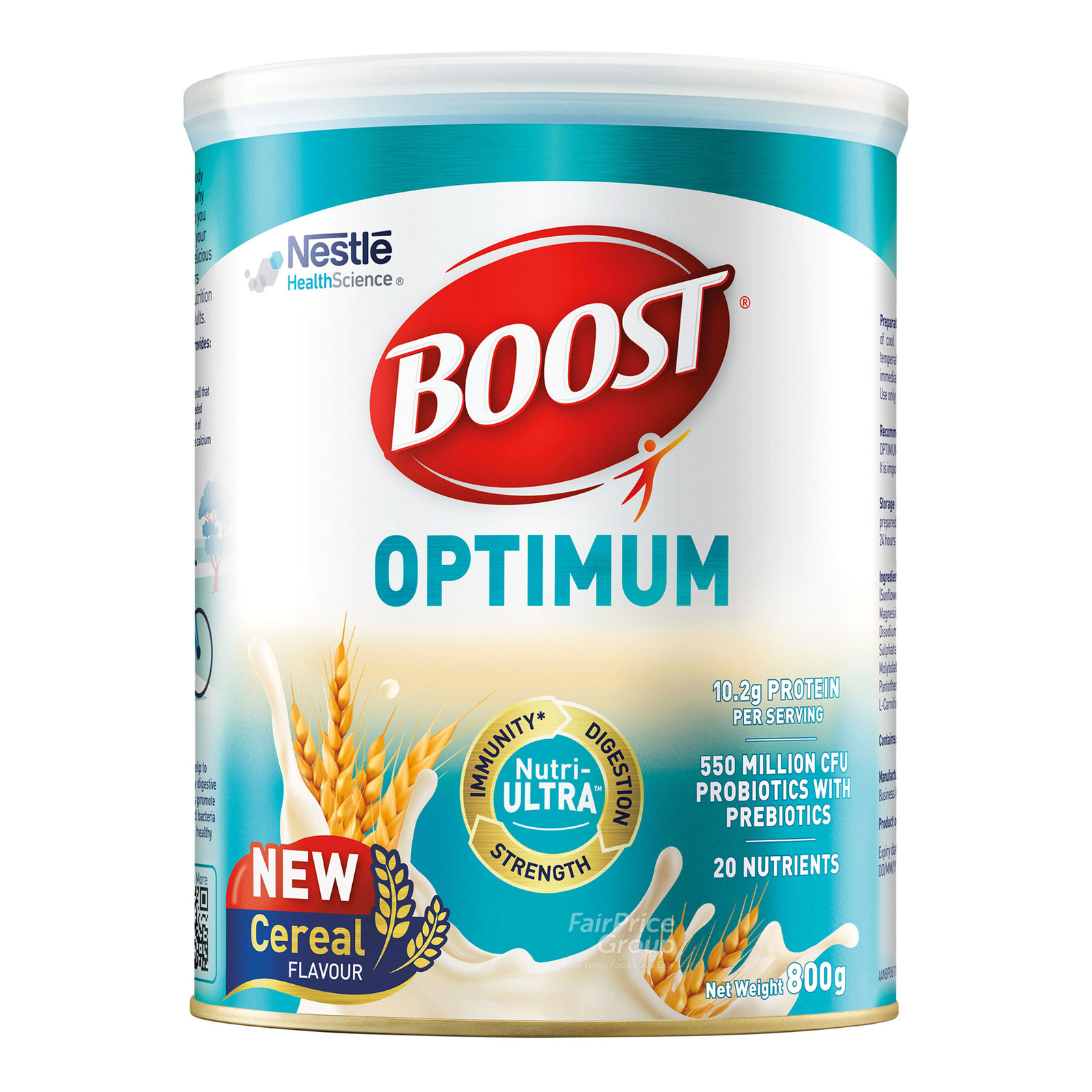 Boost Optimum Nutritional Formula Milk - Cereal Flavor | NTUC FairPrice
