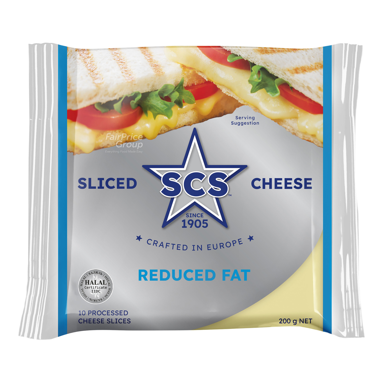 SCS Sliced Cheese - Reduced Fat | NTUC FairPrice