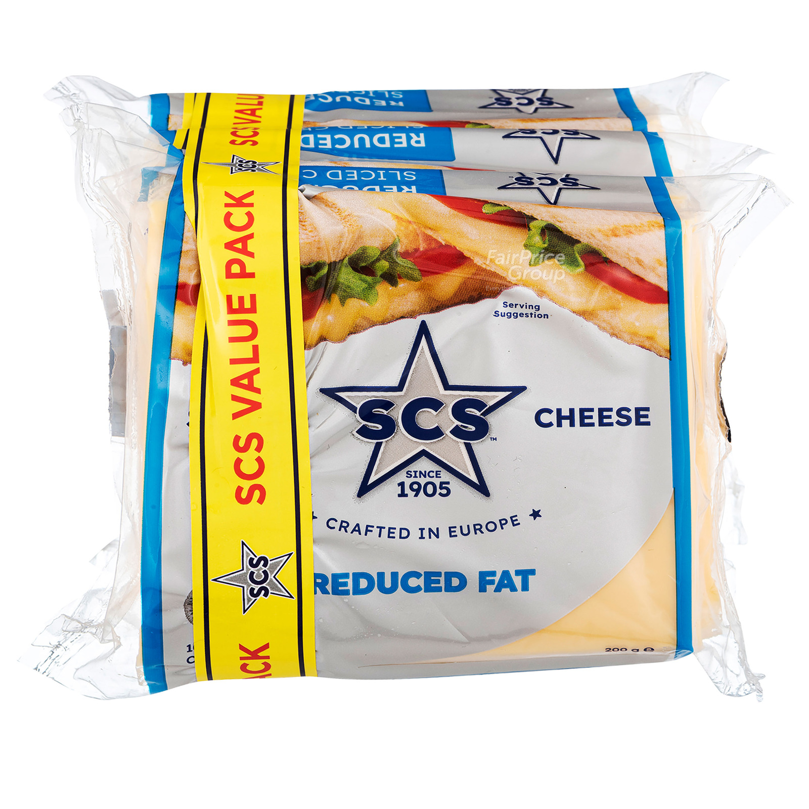 SCS Sliced Cheese - Reduced Fat | NTUC FairPrice