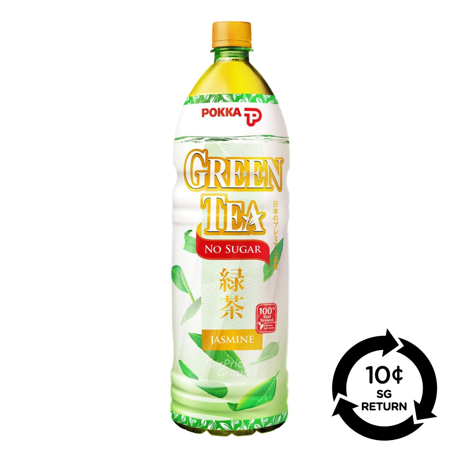 [BCRS] Pokka Bottle Drink - Jasmine Green Tea (No Sugar Added) | NTUC ...